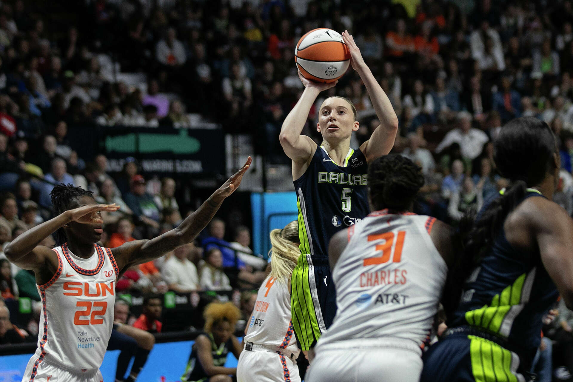 Dallas Wings' rookie Paige Bueckers makes WNBA history