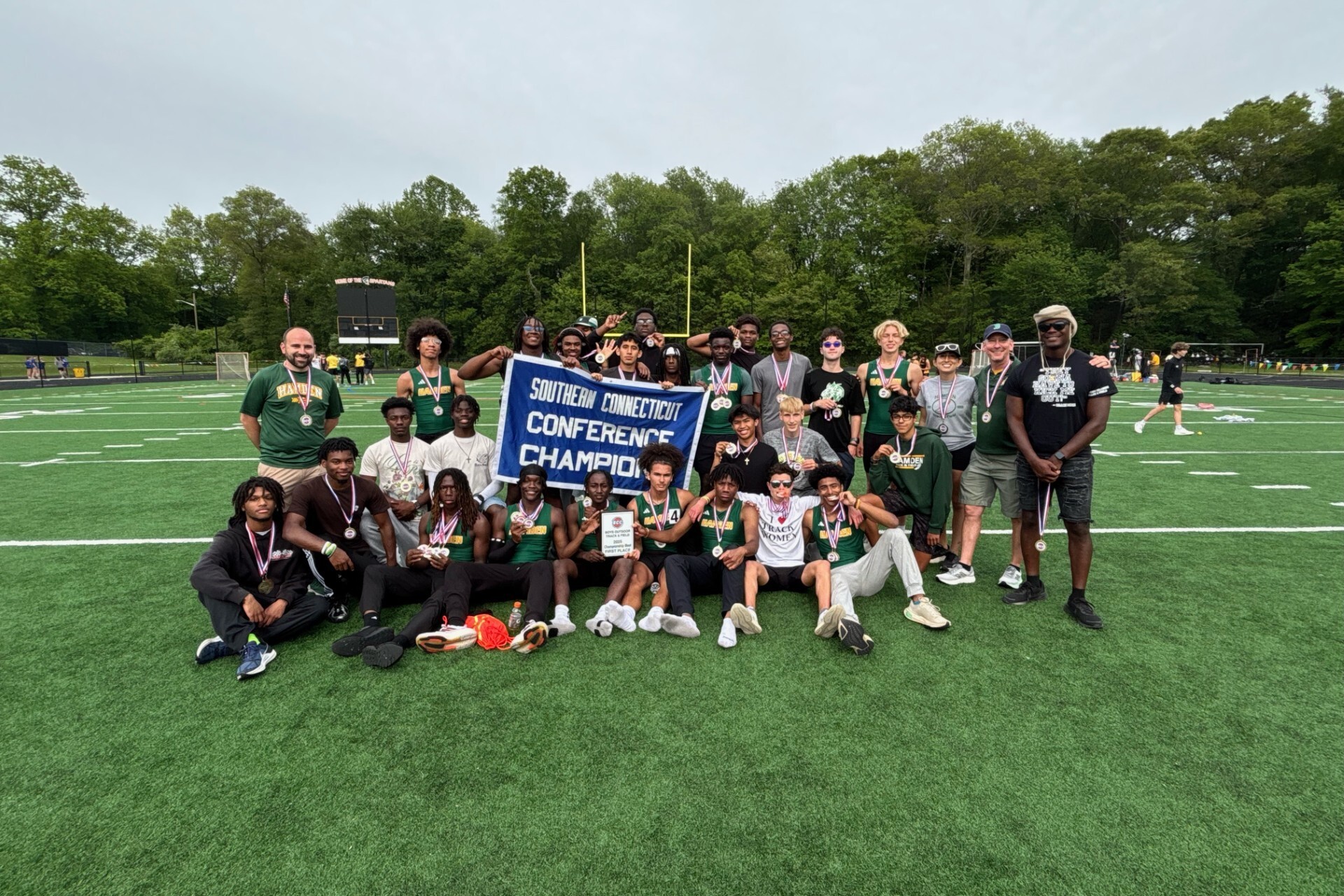 Hamden, Mercy capture SCC outdoor track and field championship crowns