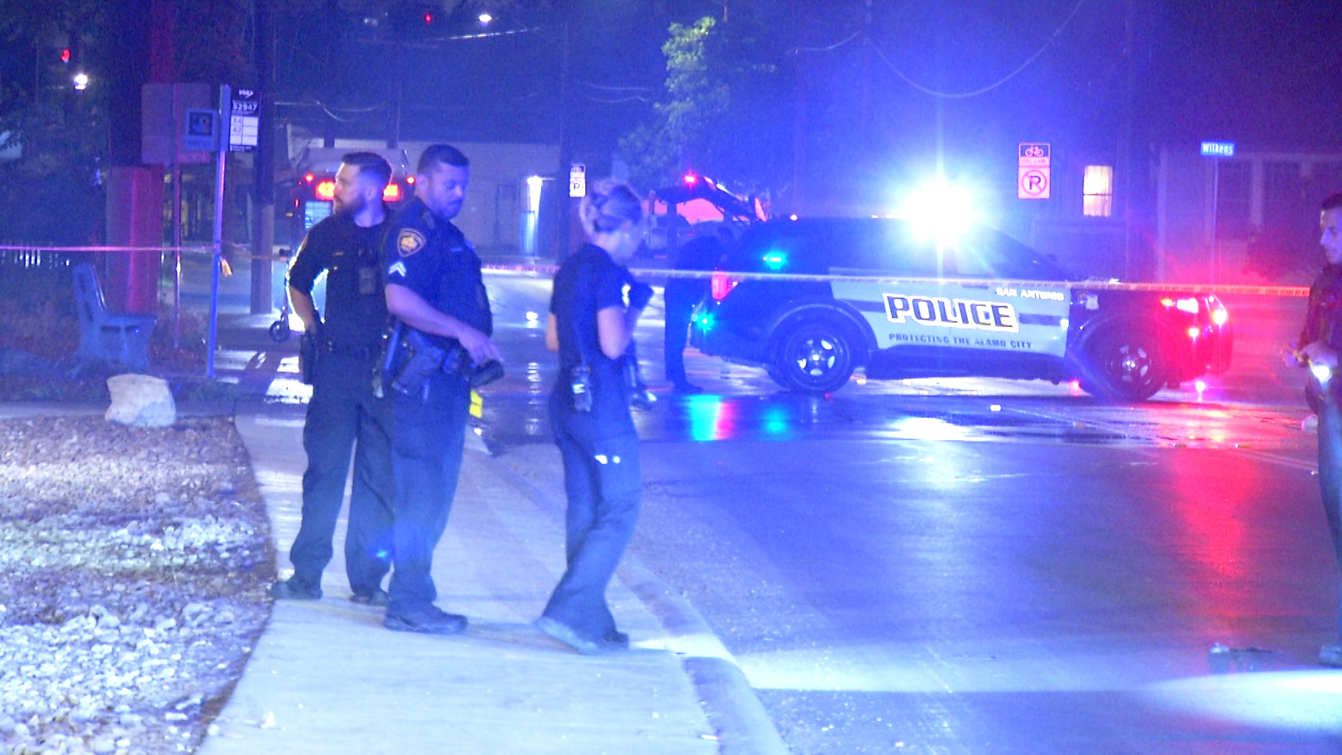 Homeless man injured by stray bullet south of downtown