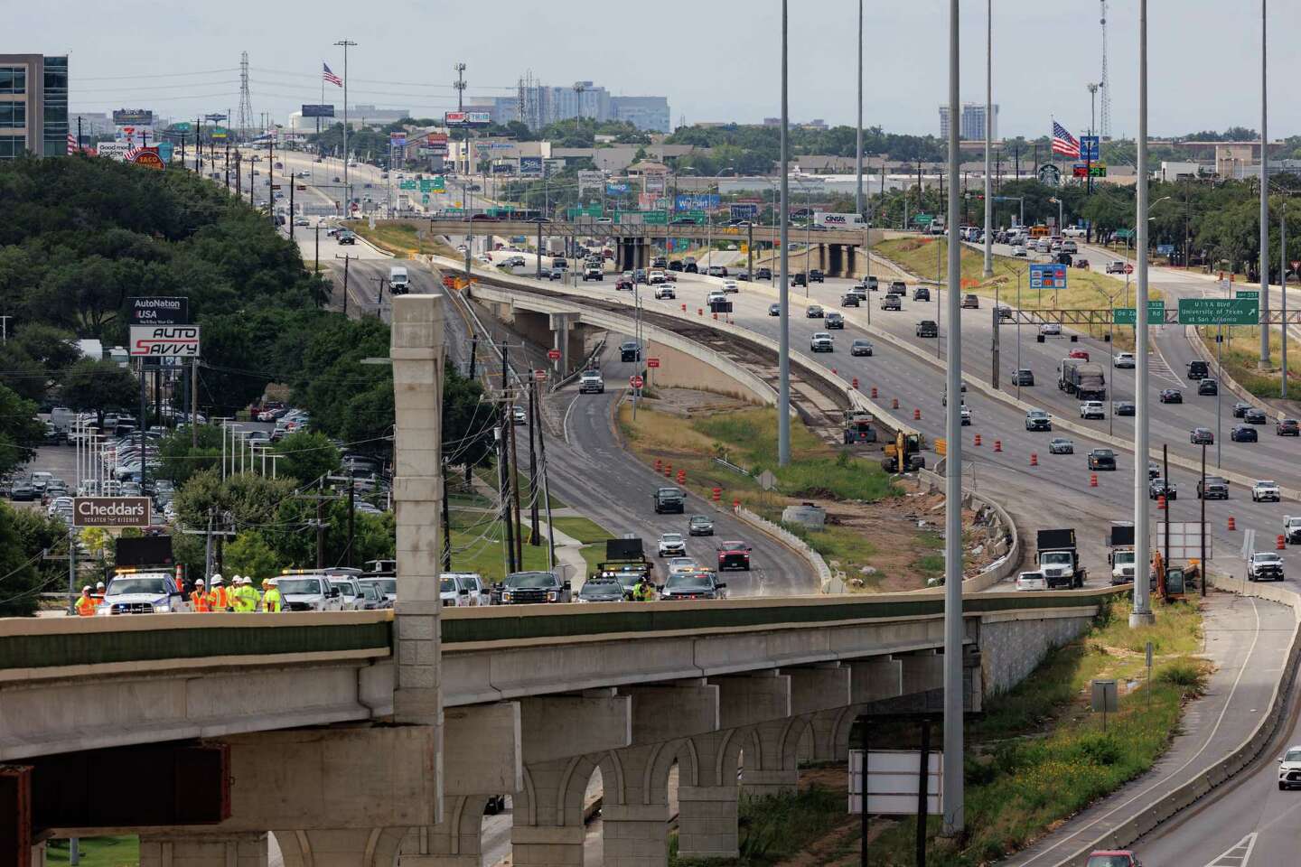 TxDOT ready to open its latest super-tall highway flyover ramp