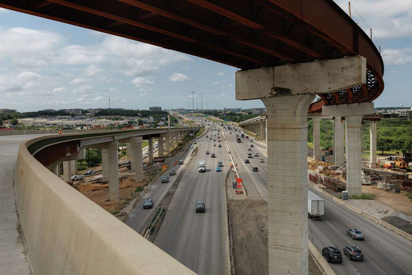 TxDOT ready to open its latest super-tall highway flyover ramp