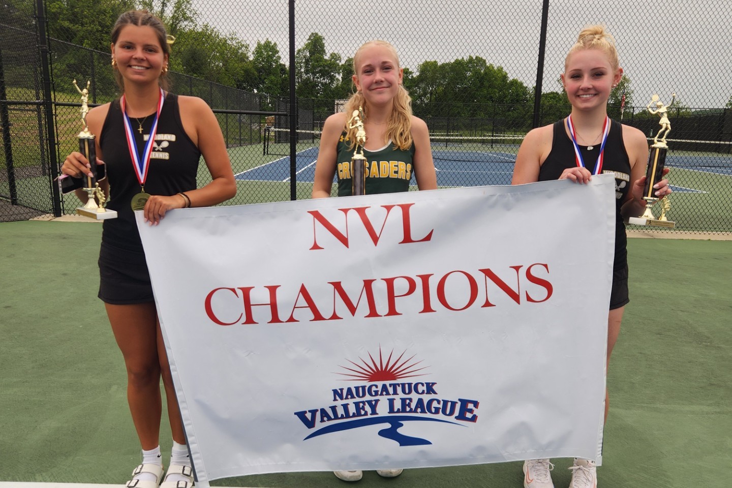 Holy Cross freshman Nora Grealis wins NVL girls singles title