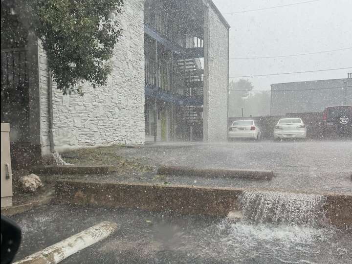 Massive hail storm 'crushes' Austin with baseball-sized ice chunks