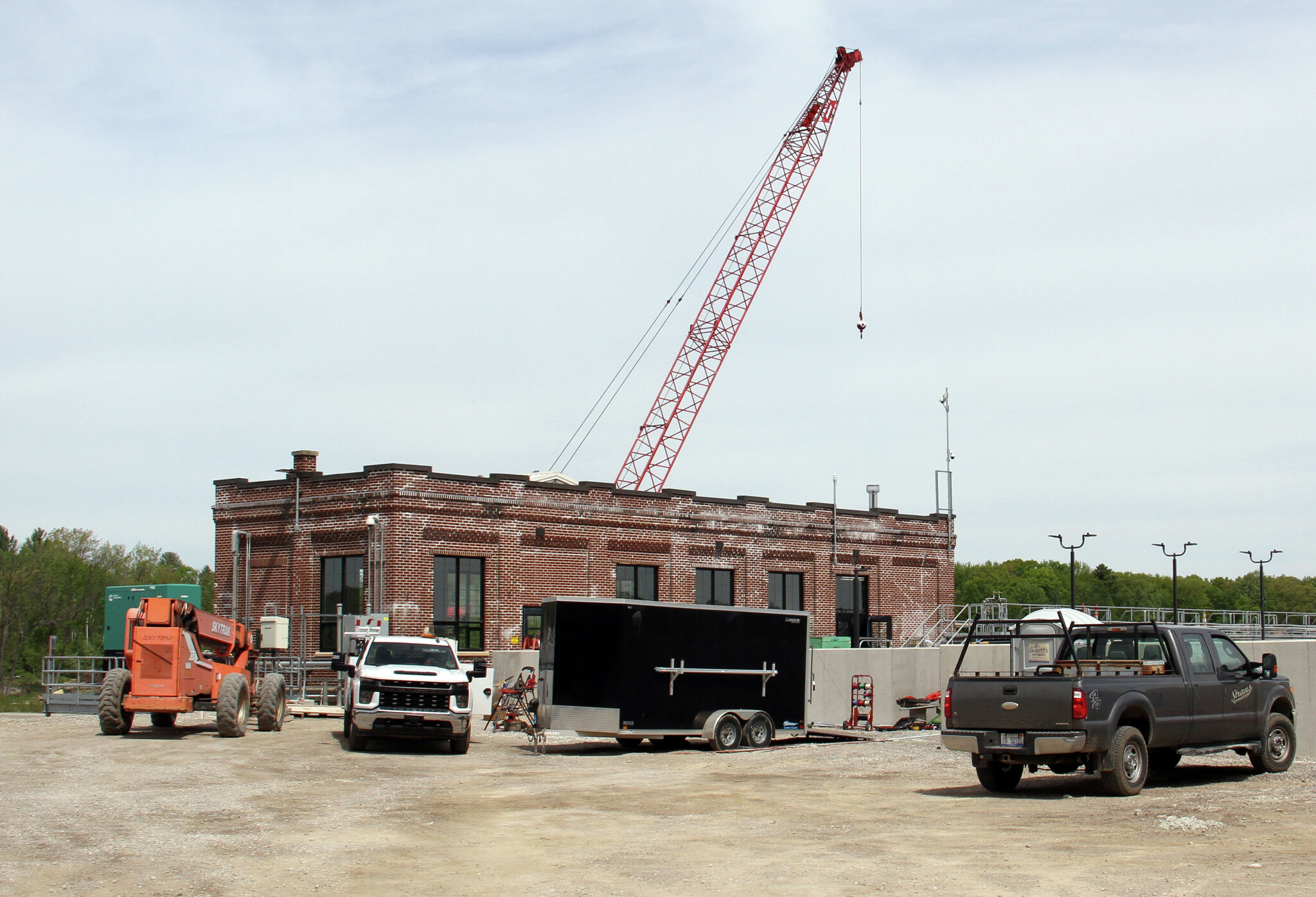 Sanford Dam enters concrete phase, on track for December completion