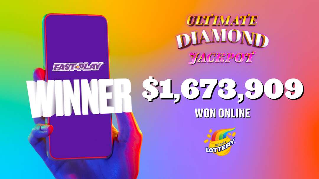 Illinois player claims $1.6M prize in Ultimate Diamond Jackpot lottery