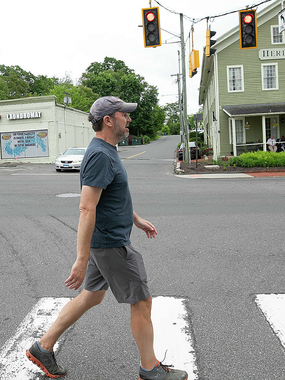 As Chris Murphy walks across Connecticut, he carries a new message