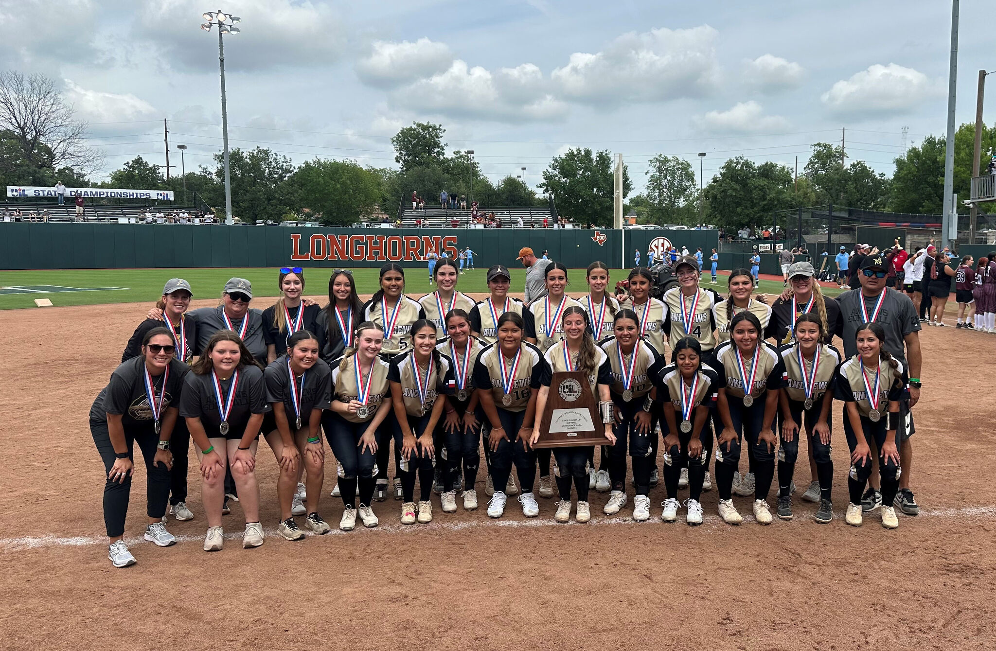 Calallen softball wins third straight Texas state title over Andrews
