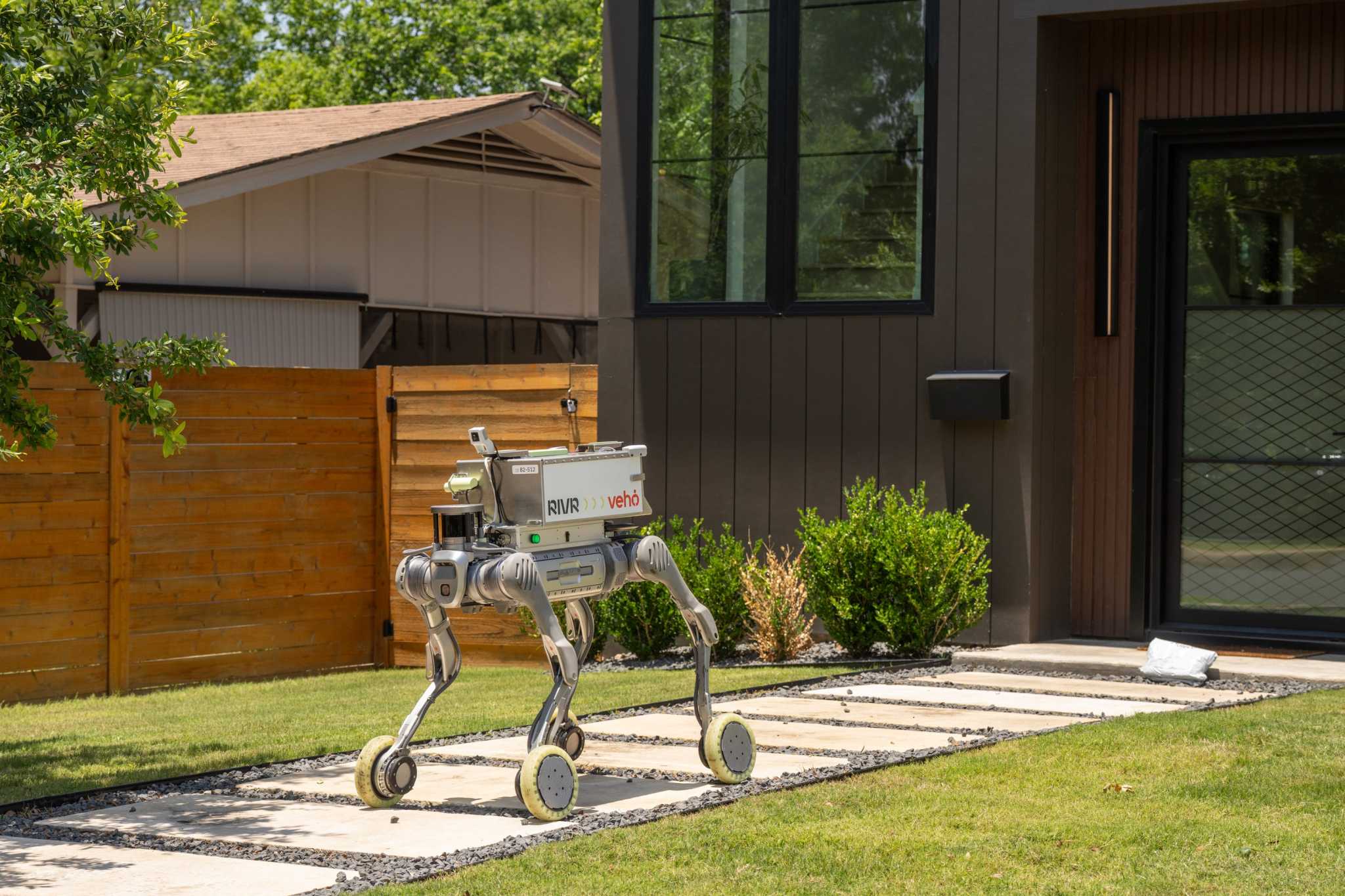 Parcel delivery robot dogs are coming to Austin, see the photos