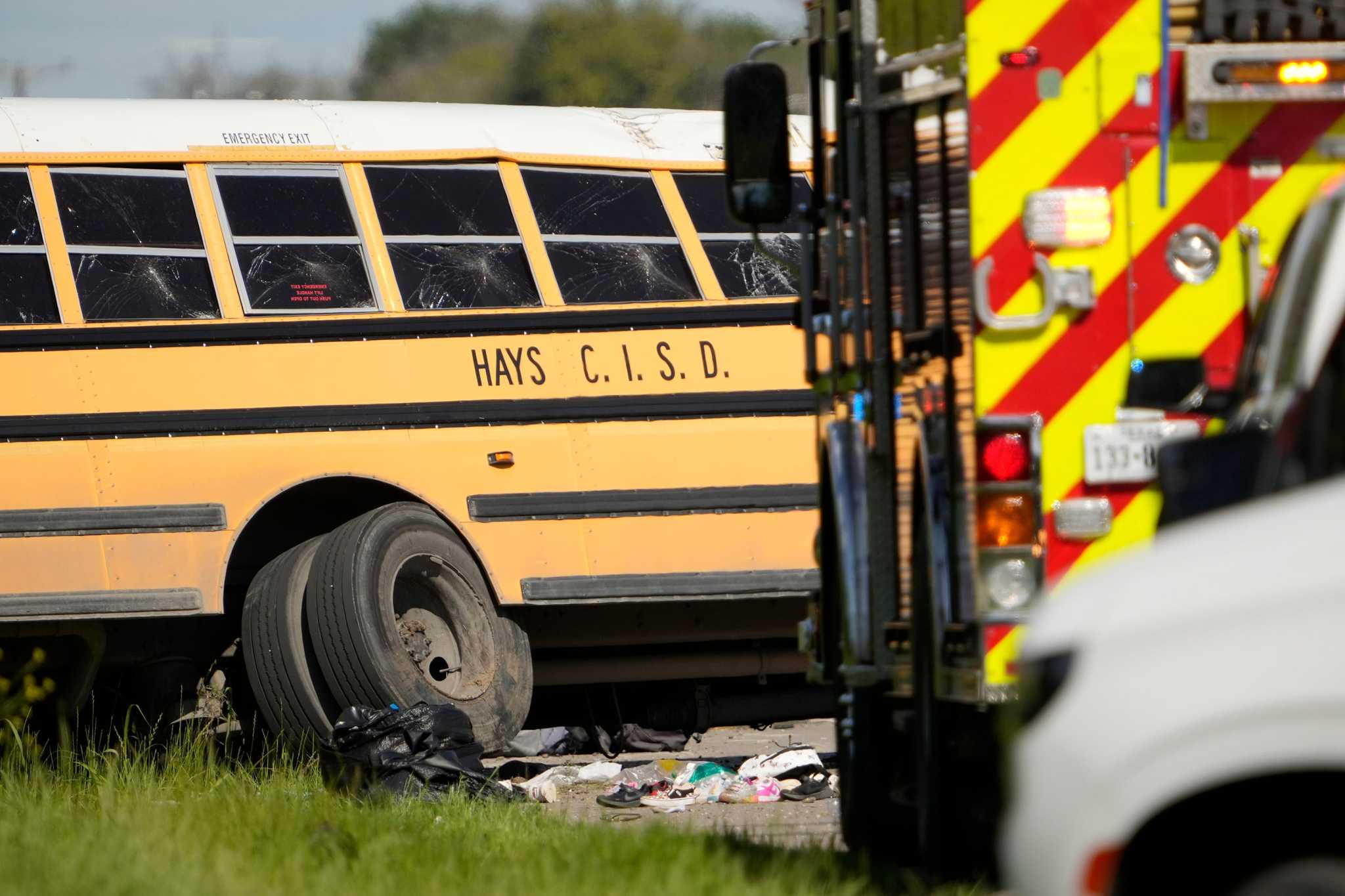After fatal school bus crash, Texas lawmakers can improve road safety