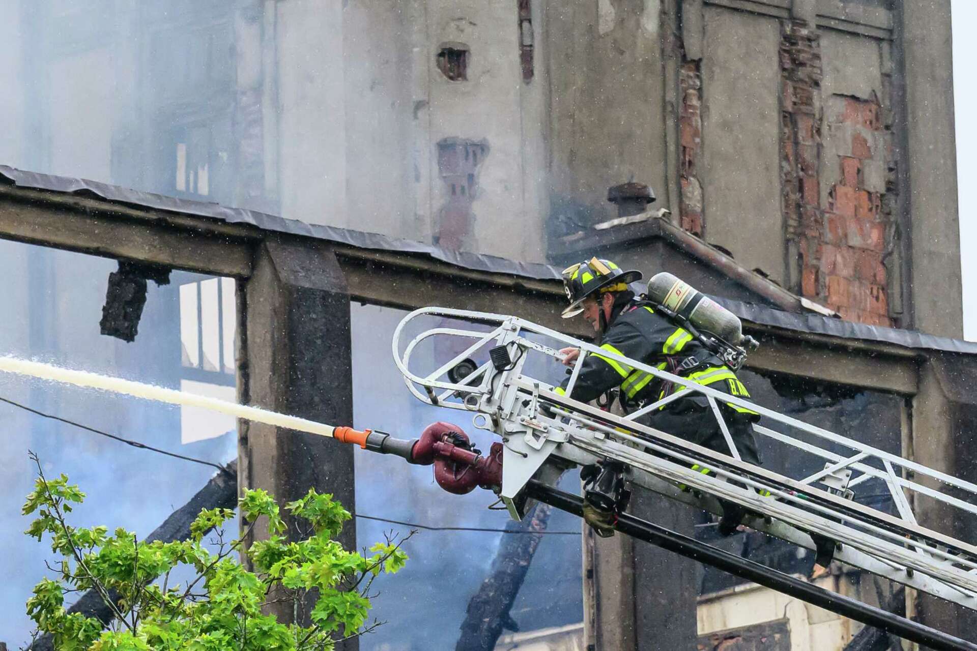 Two teens charged with 'devastating' blaze at former Victory Mills
