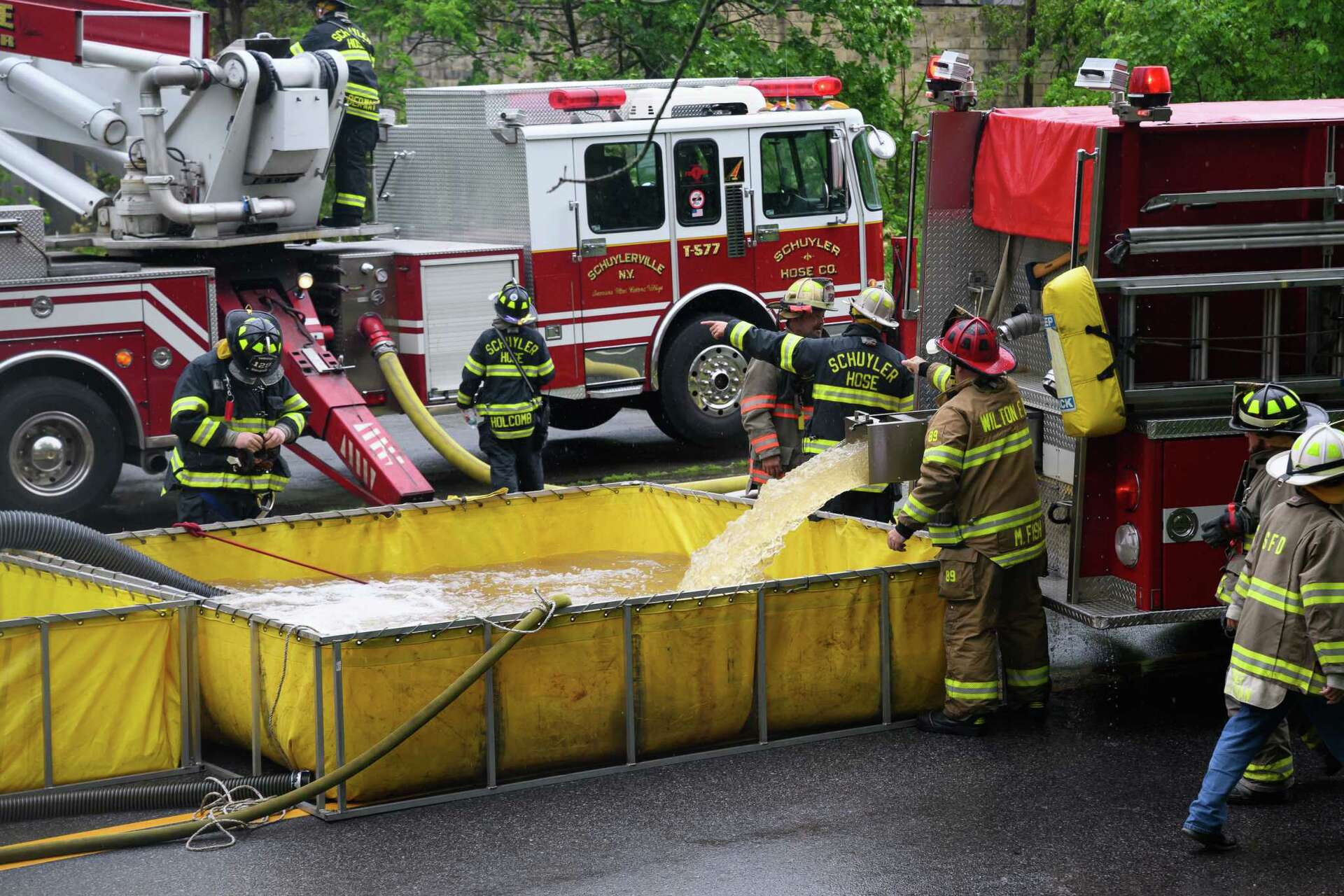 Two teens charged with 'devastating' blaze at former Victory Mills