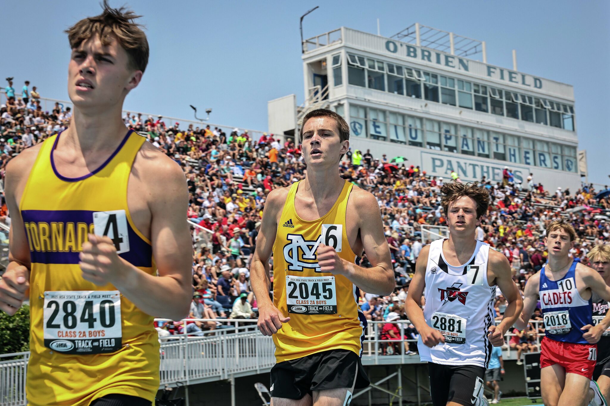 Max Weber wins two medals at IHSA boys state track meet