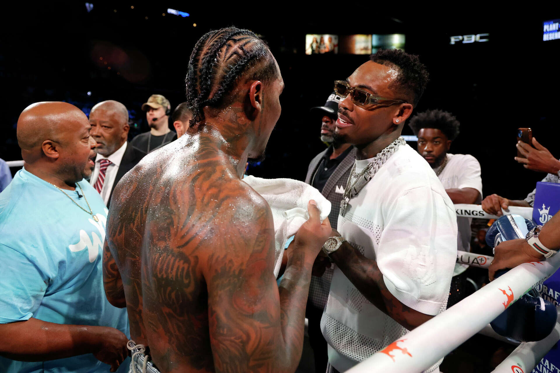 Houston's Jermall Charlo dominates Thomas LaManna, Caleb Plant upset