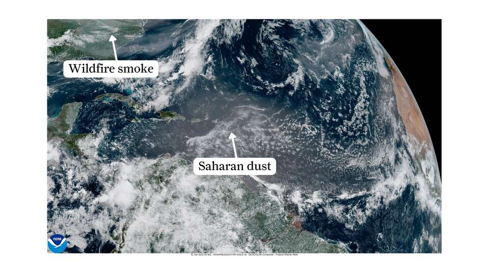 Saharan dust to arrive in Houston this week. Here's a timeline.