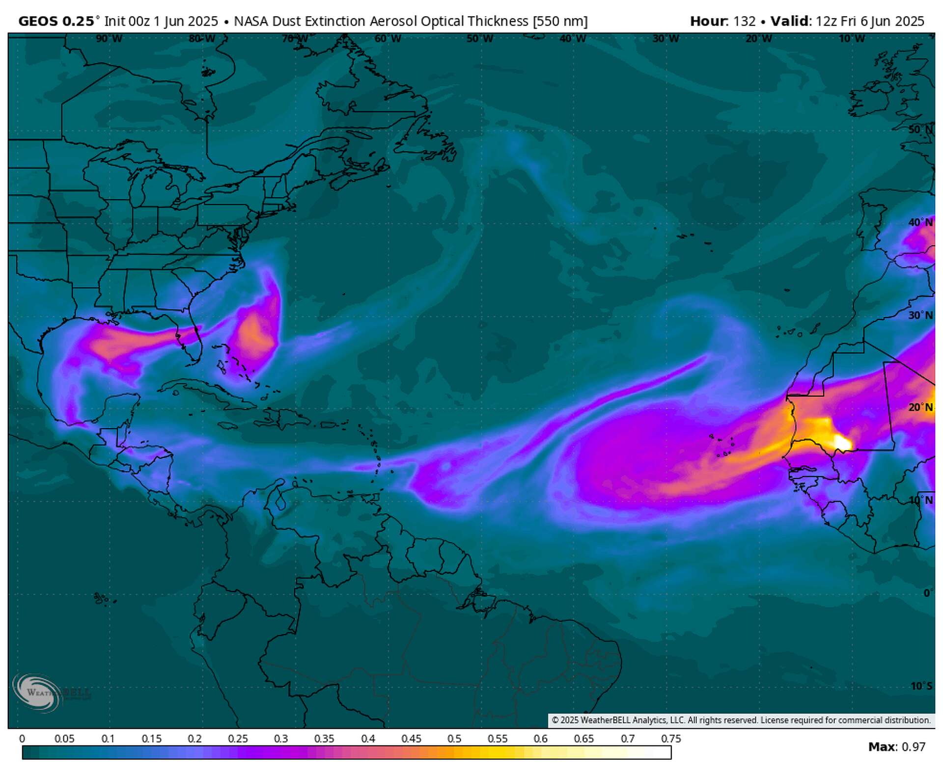 Saharan dust to arrive in Houston this week. Here's a timeline.
