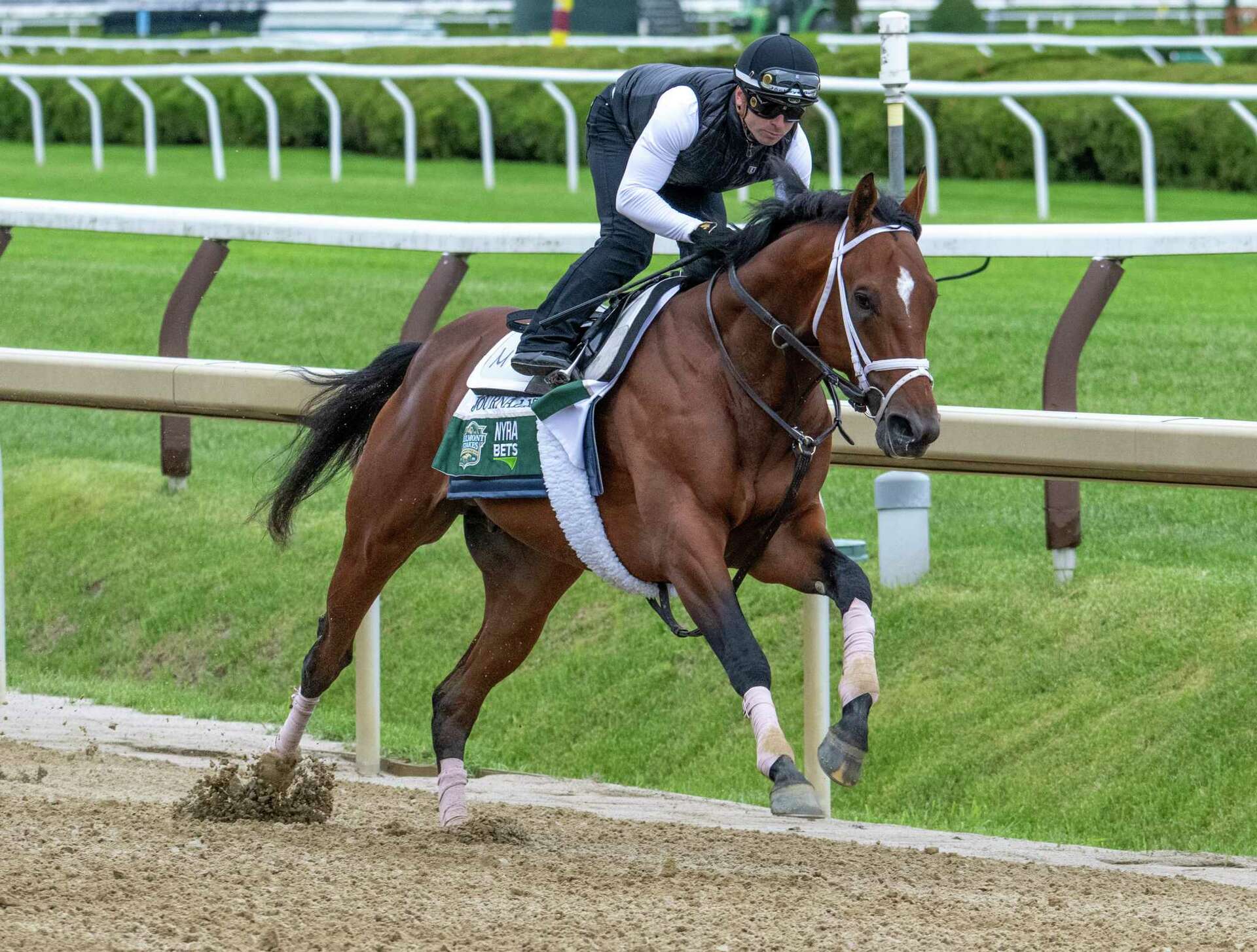 Umberto Rispoli ready for Belmont Stakes ride on Journalism