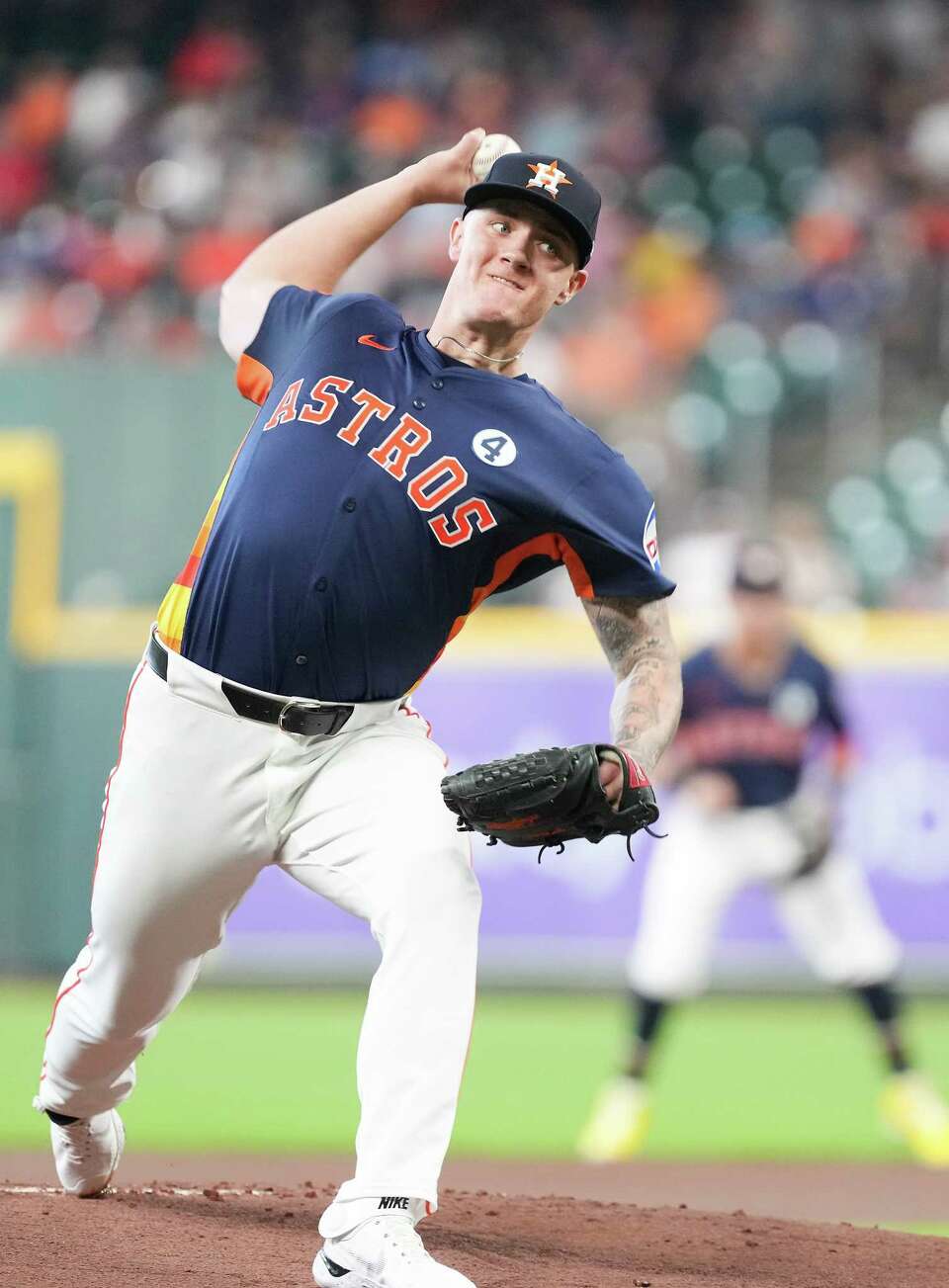 Astros' Hunter Brown saves his best for last on trying day vs. Rays