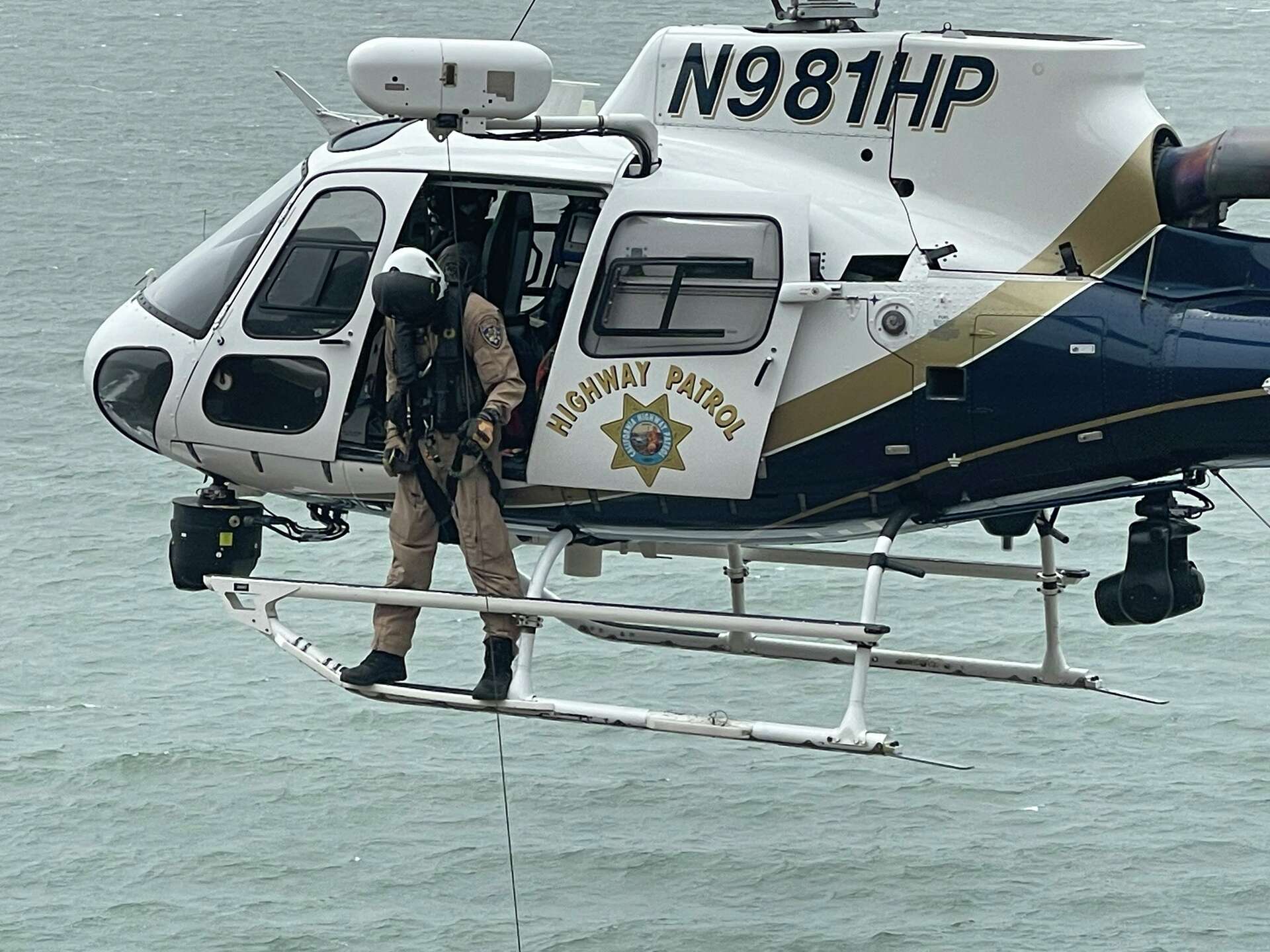 Injured hiker in SF rescued by helicopter after falling over cliff