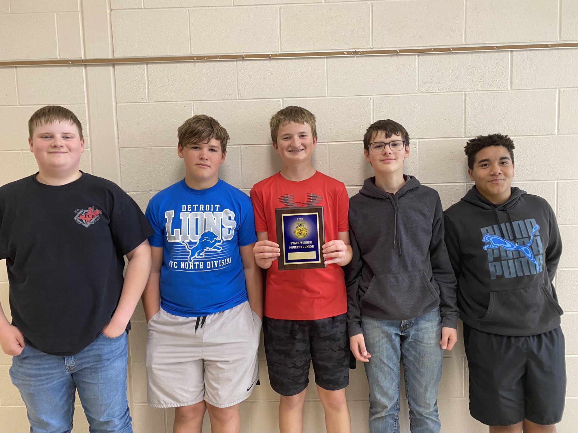 Laker, North Huron FFA shine at Michigan FFA poultry contest