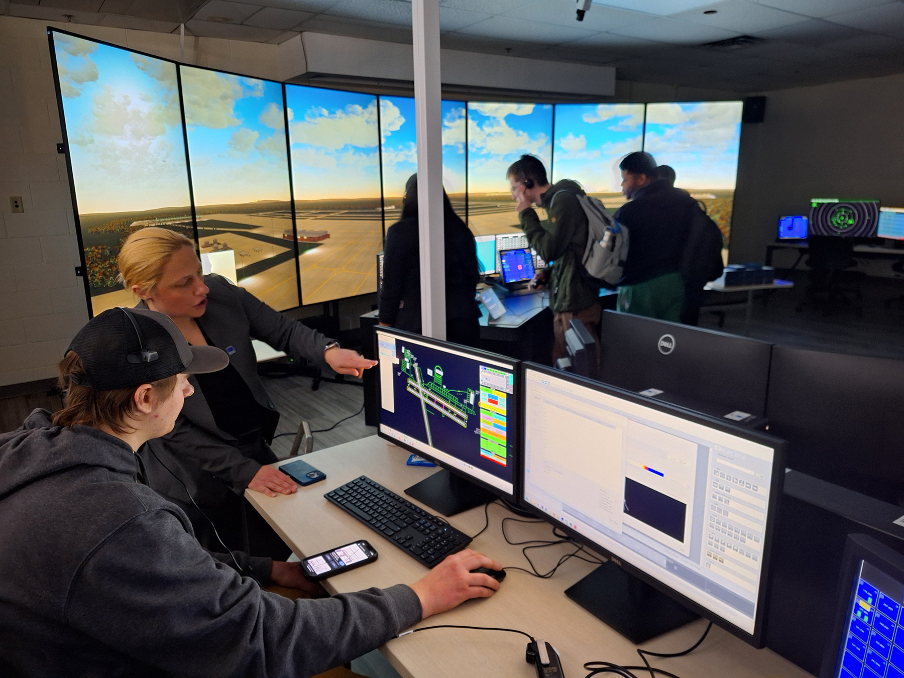 SUNY Schenectady's air control tower simulator may draw in students
