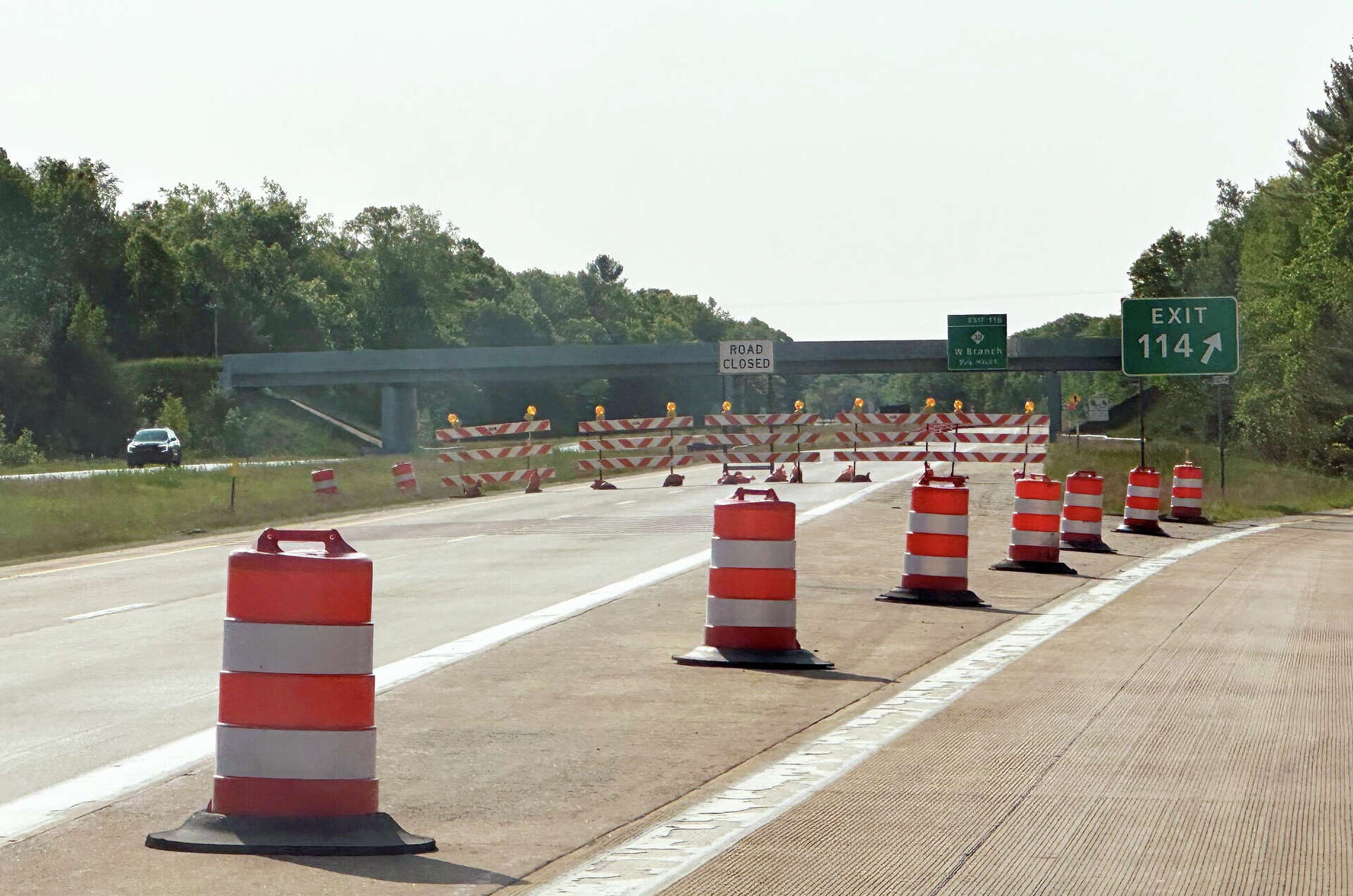 US-10 detour sends traffic through Sanford, sparks safety concerns