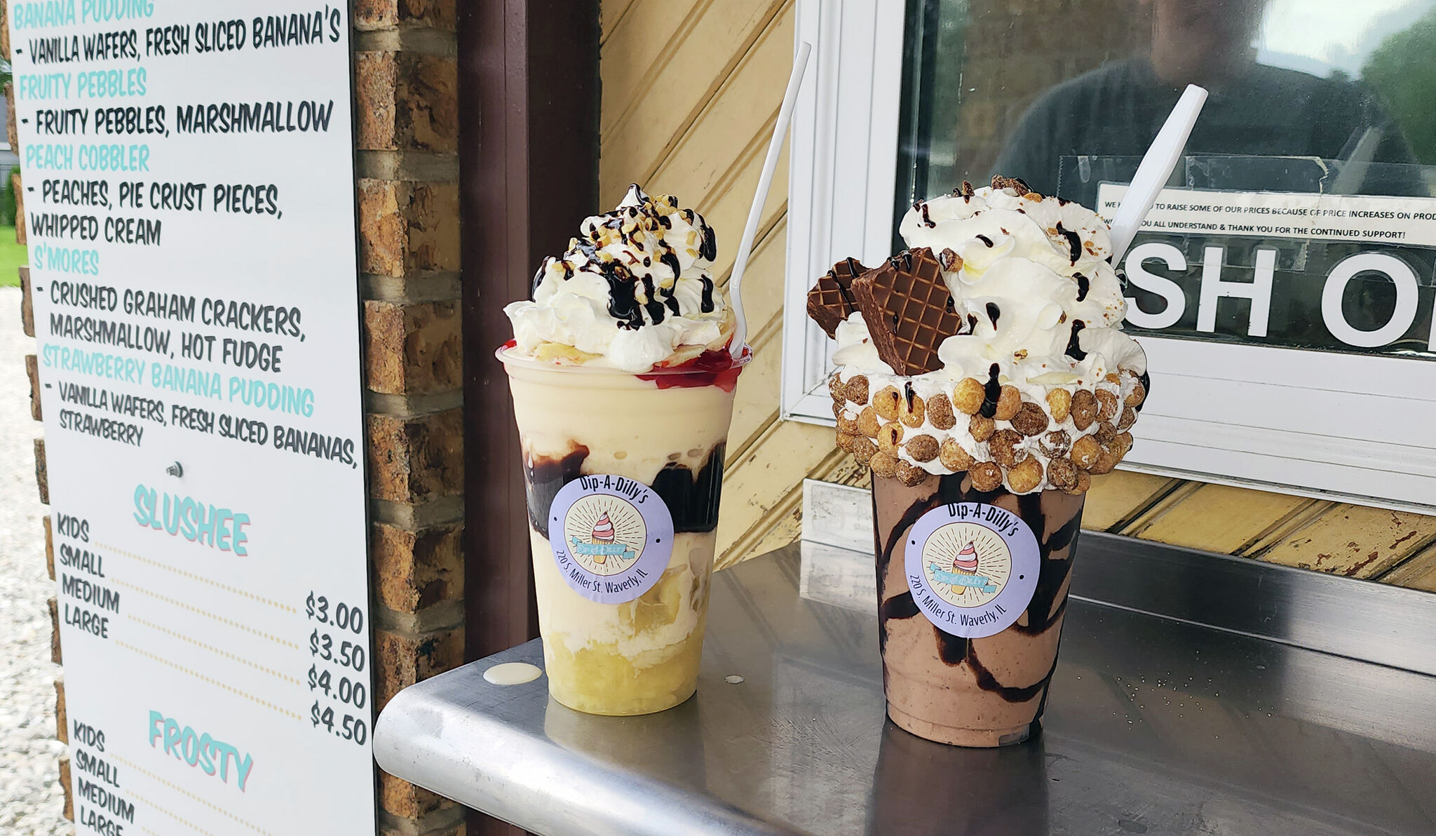 Dip-A-Dilly’s in Waverly draws crowds with over-the-top ice cream