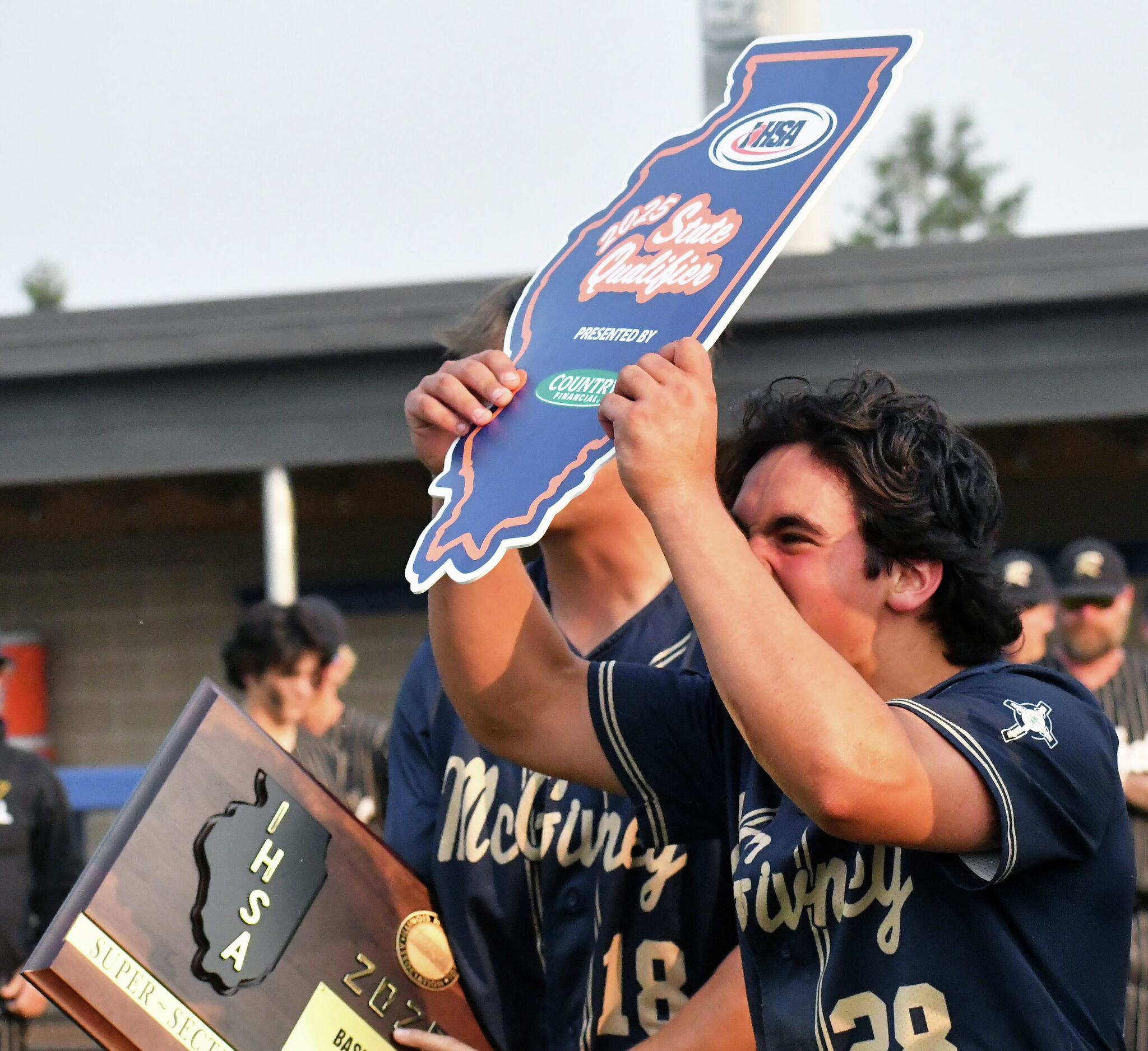 Father McGivney punches ticket to state tournament in extra innings
