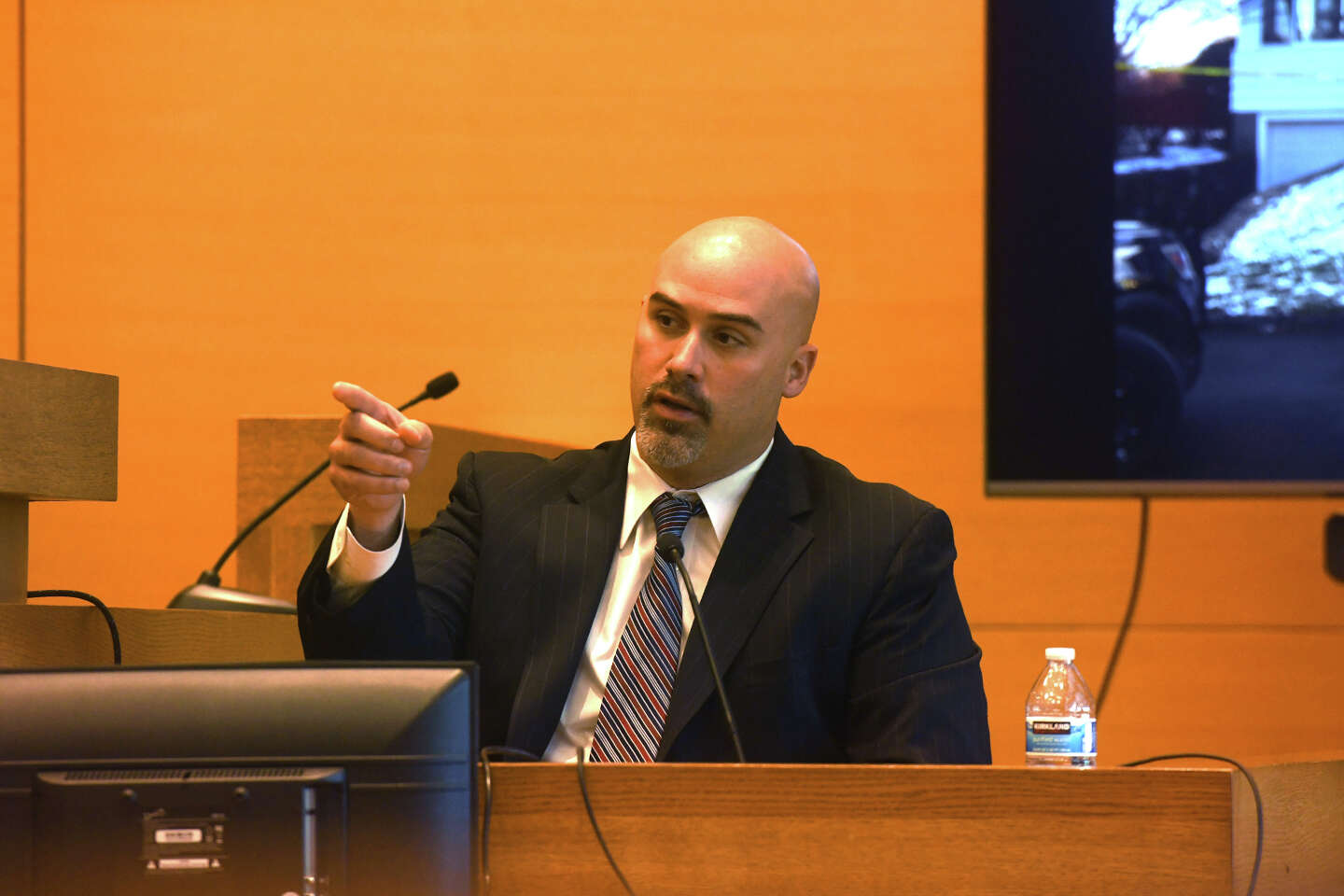 Jury in ex-Norwalk official's murder trial sees video of fatal gunfire