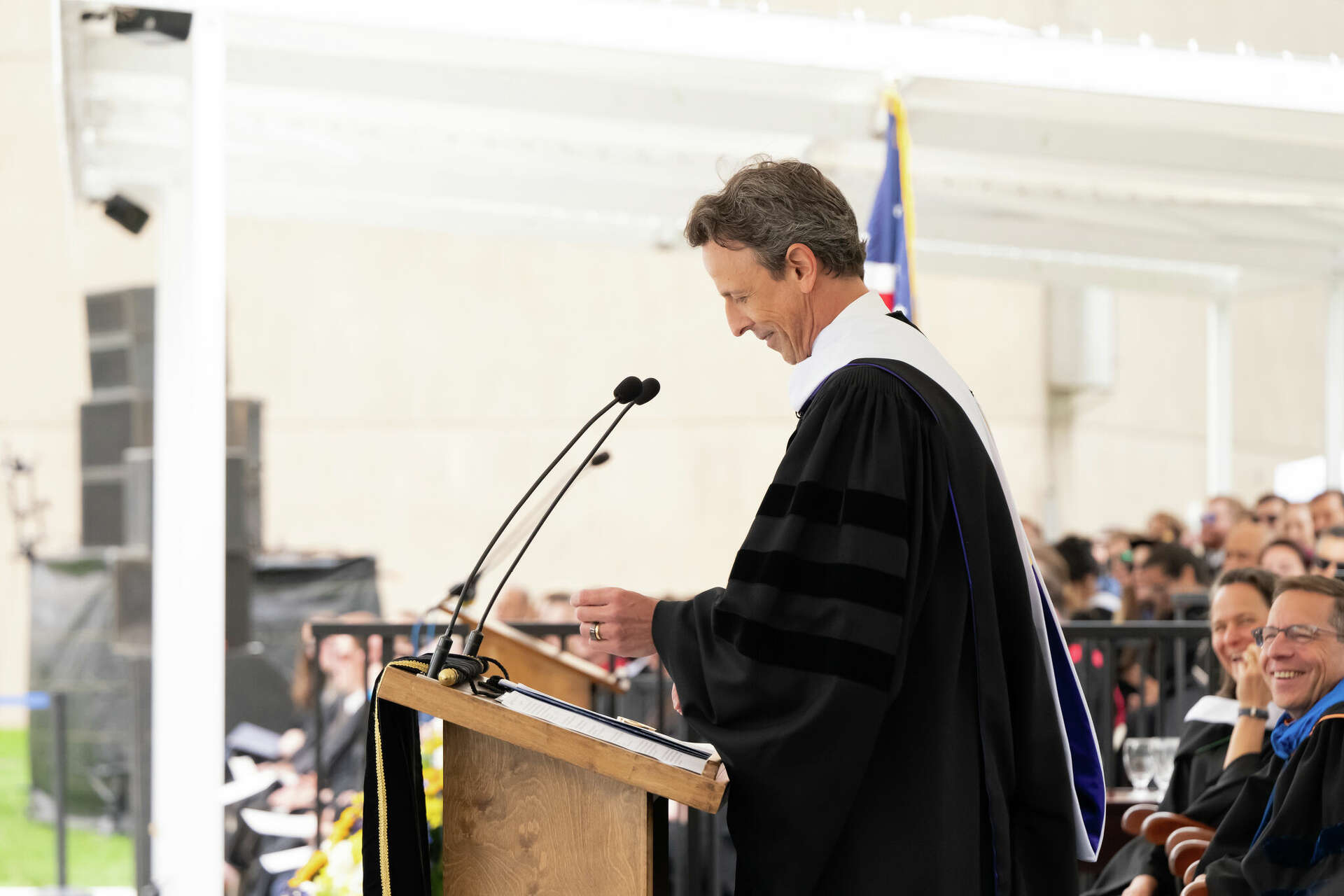 Here's what Seth Meyers said to graduates at CT's Choate Rosemary Hall