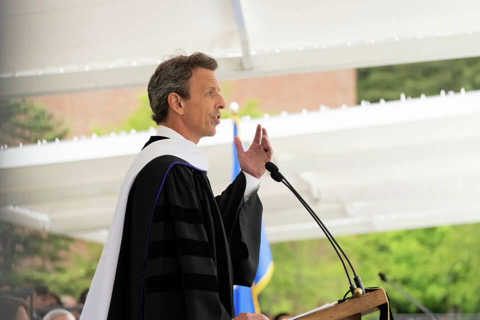 Here's what Seth Meyers said to graduates at CT's Choate Rosemary Hall