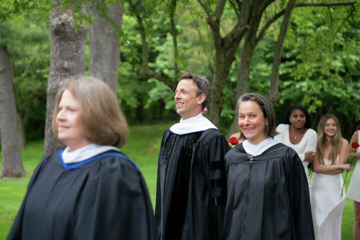 Here's what Seth Meyers said to graduates at CT's Choate Rosemary Hall