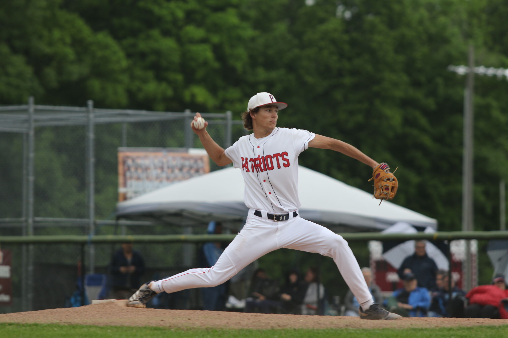 USA's Peters strikes out five, Patriots win regional semifinal