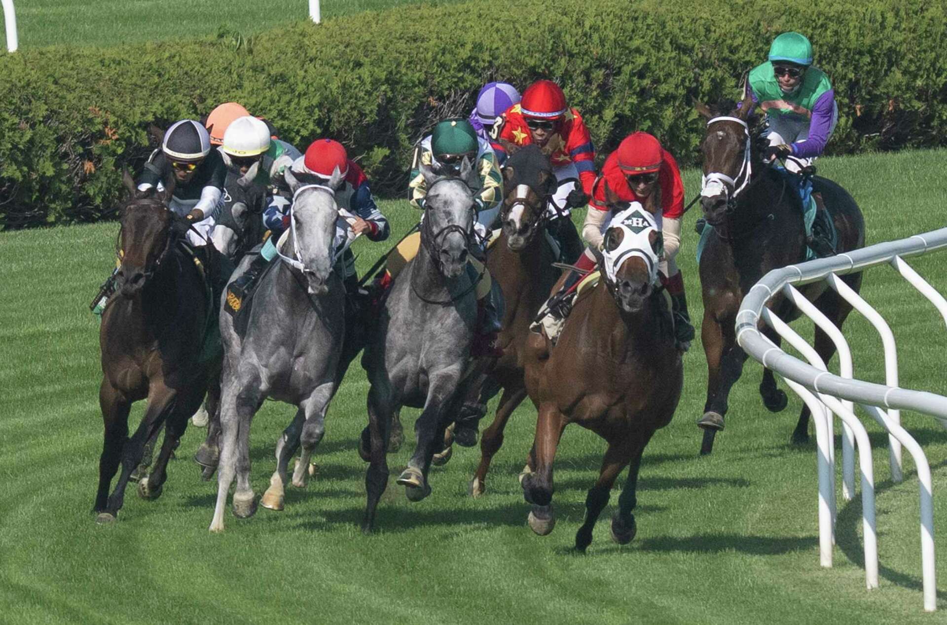 Results from day one of the Belmont Stakes Racing Festival at Saratoga