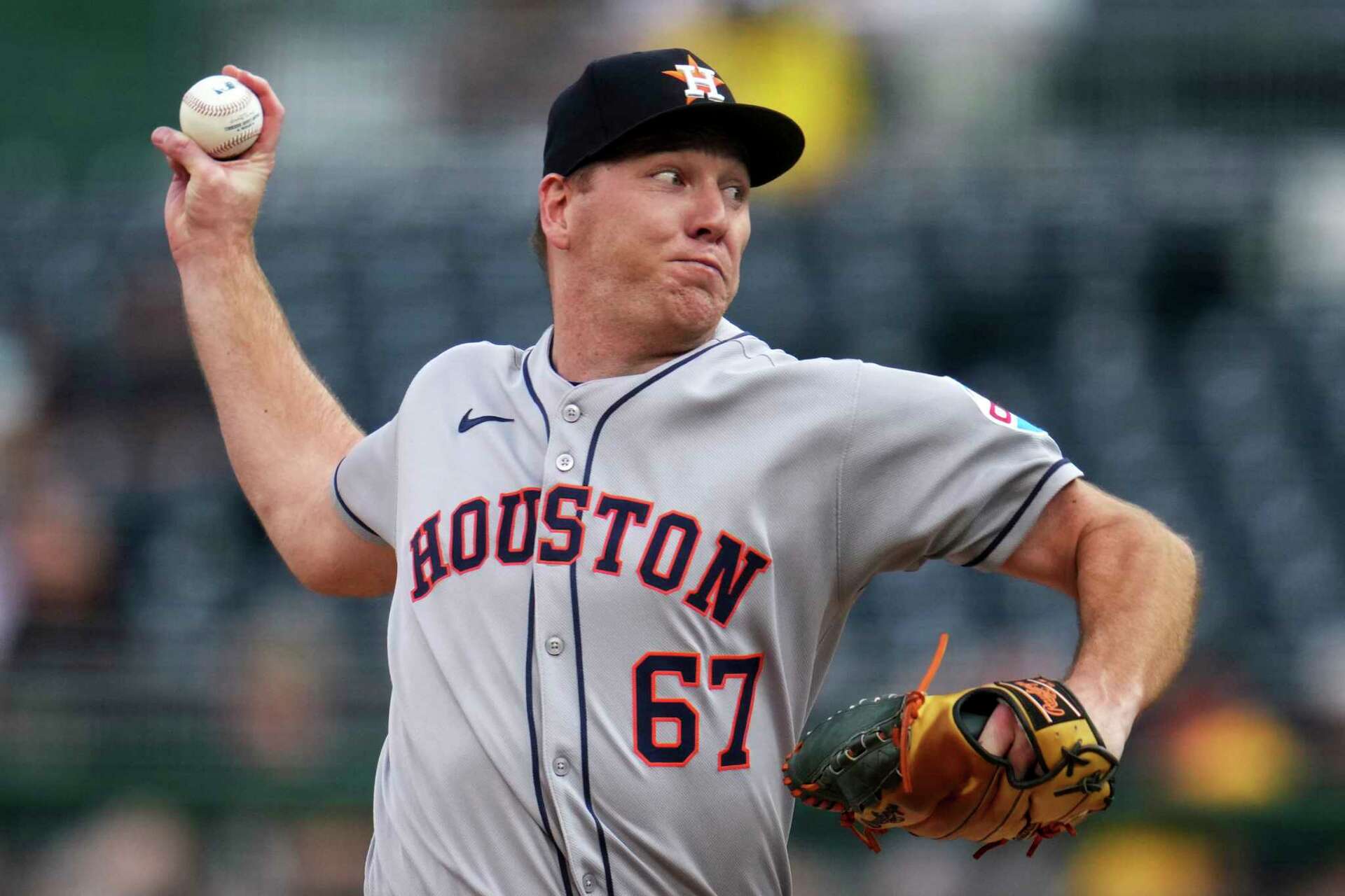 Houston Astros' bats held in check by Pirates in shutout loss