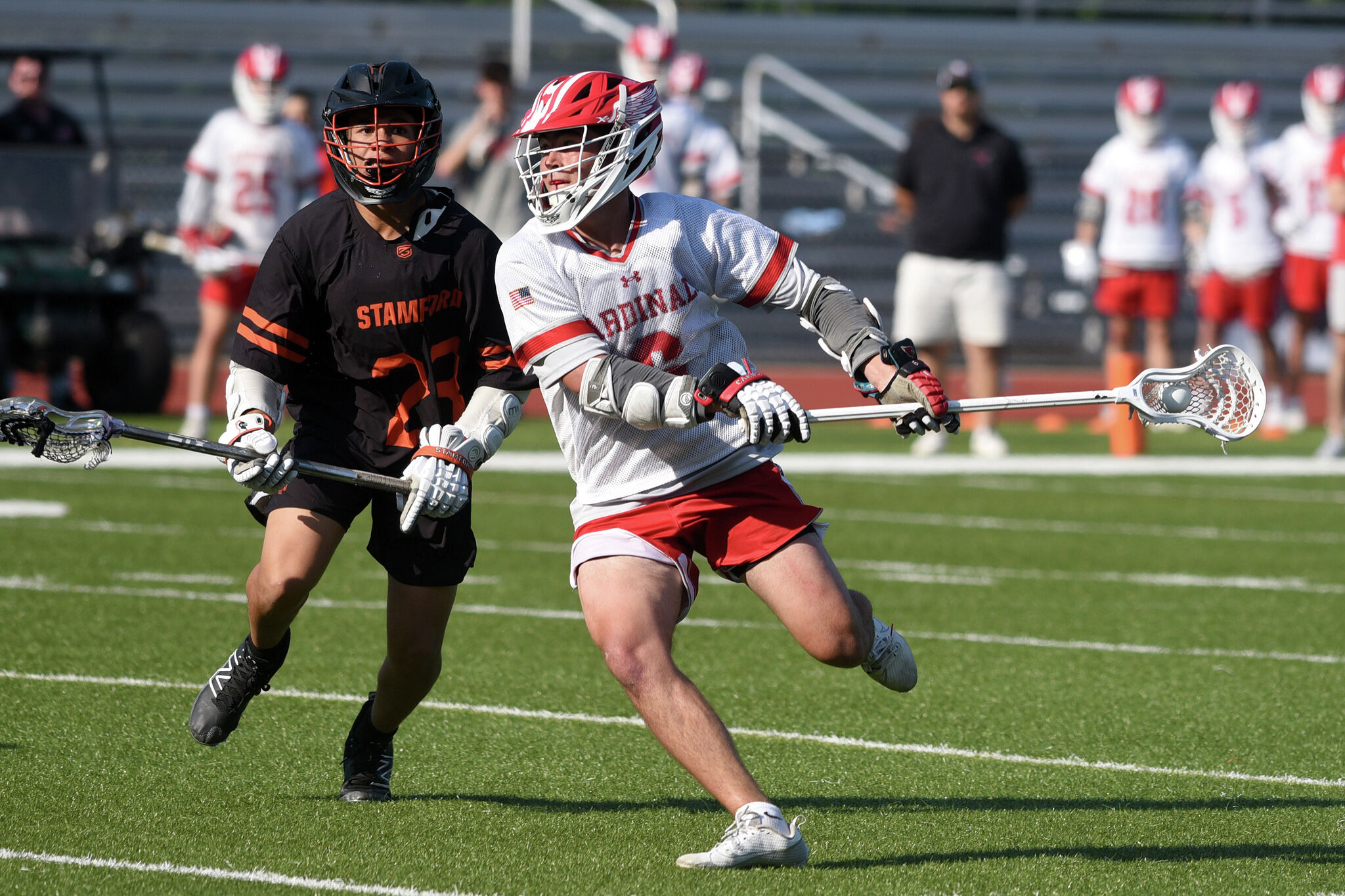 CIAC boys lacrosse tournaments winners, stars in the first round