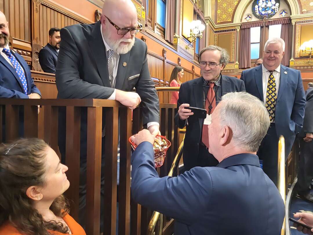 Watch: Connecticut lawmaker makes viral '6-7' joke at State Capitol