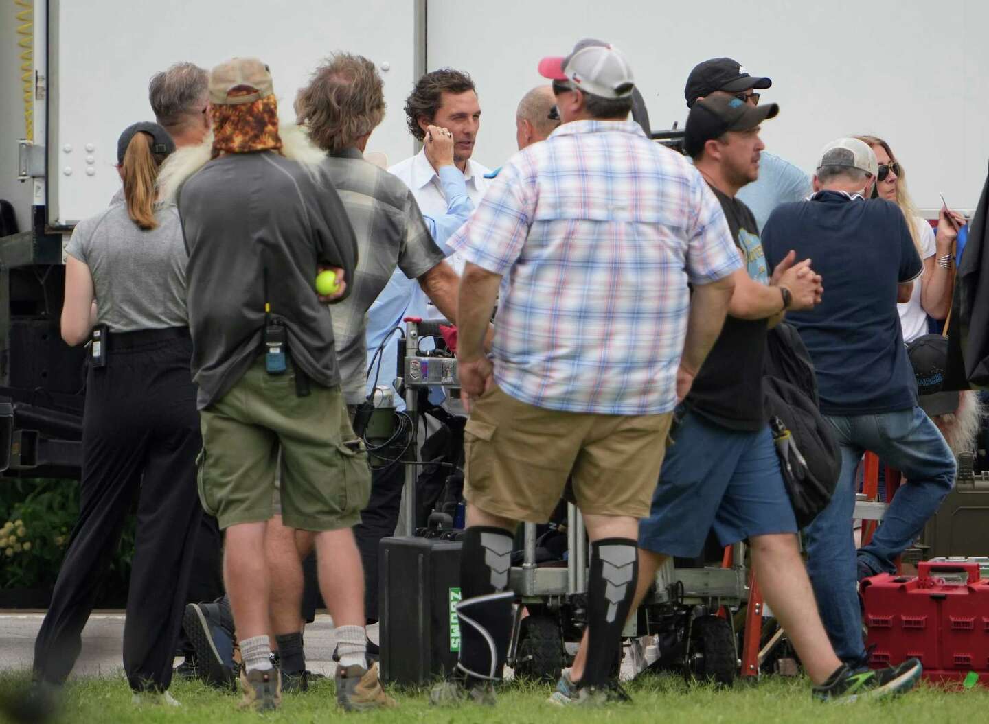 Spotted! Matthew McConaughey, Woody Harrelson filming 'Brothers' at ...