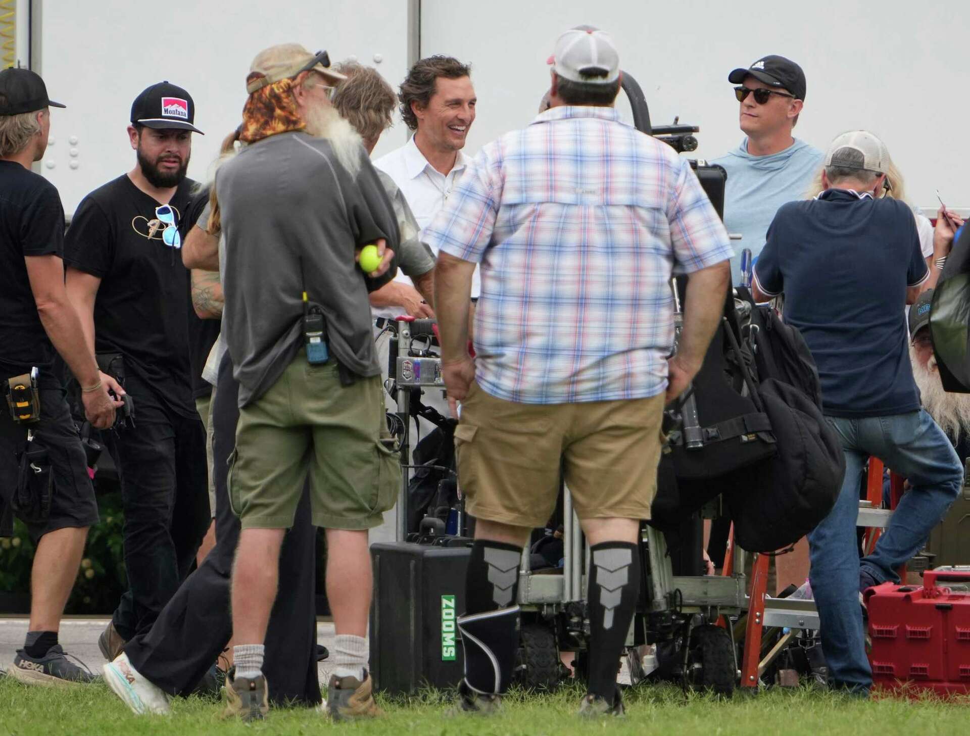 Spotted! Matthew McConaughey, Woody Harrelson filming 'Brothers' at ...