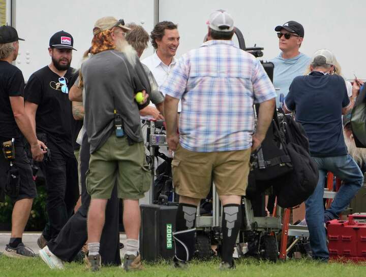 Spotted! Matthew McConaughey, Woody Harrelson filming 'Brothers' at ...