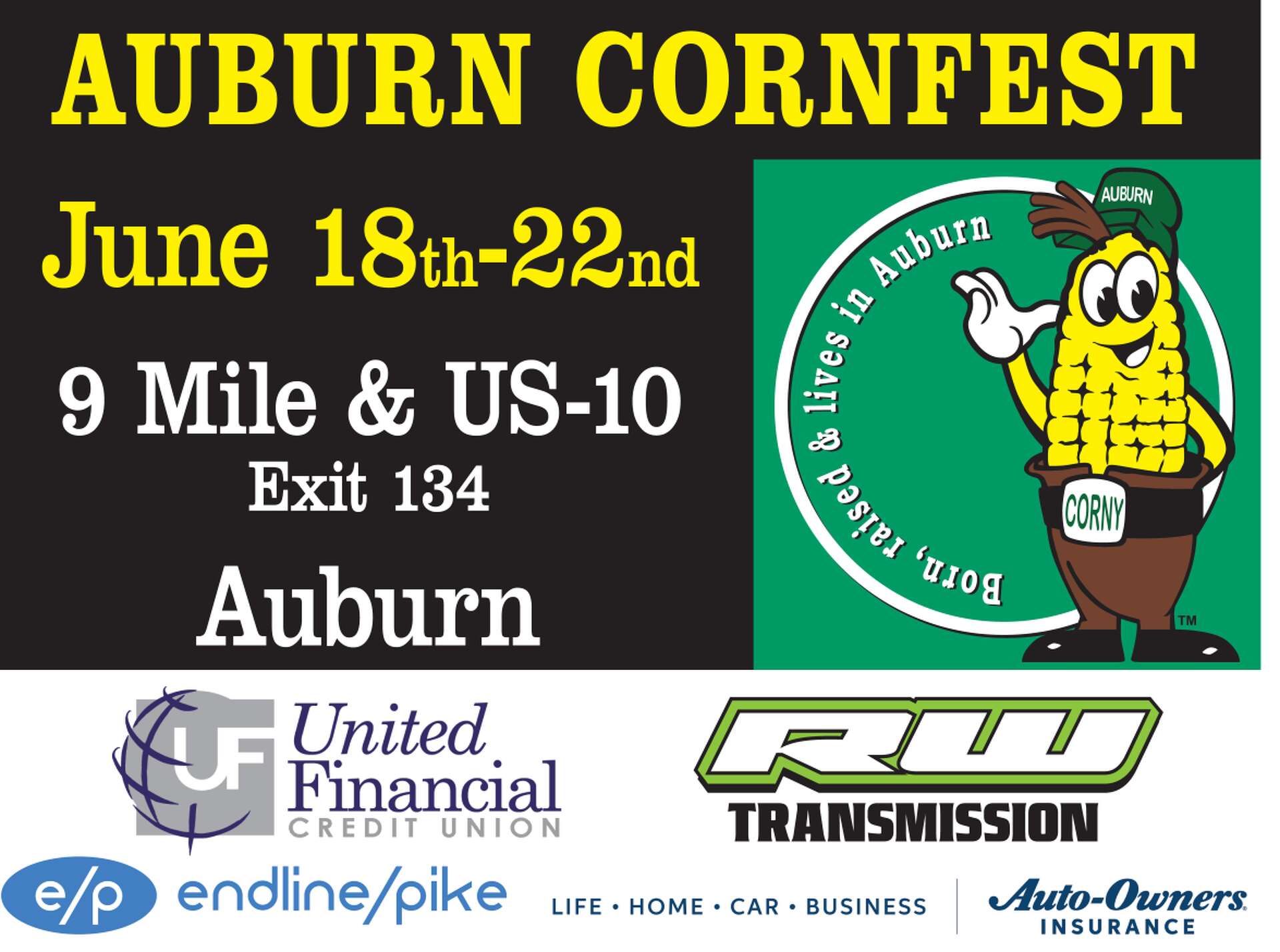 Auburn Cornfest returns starting June 18