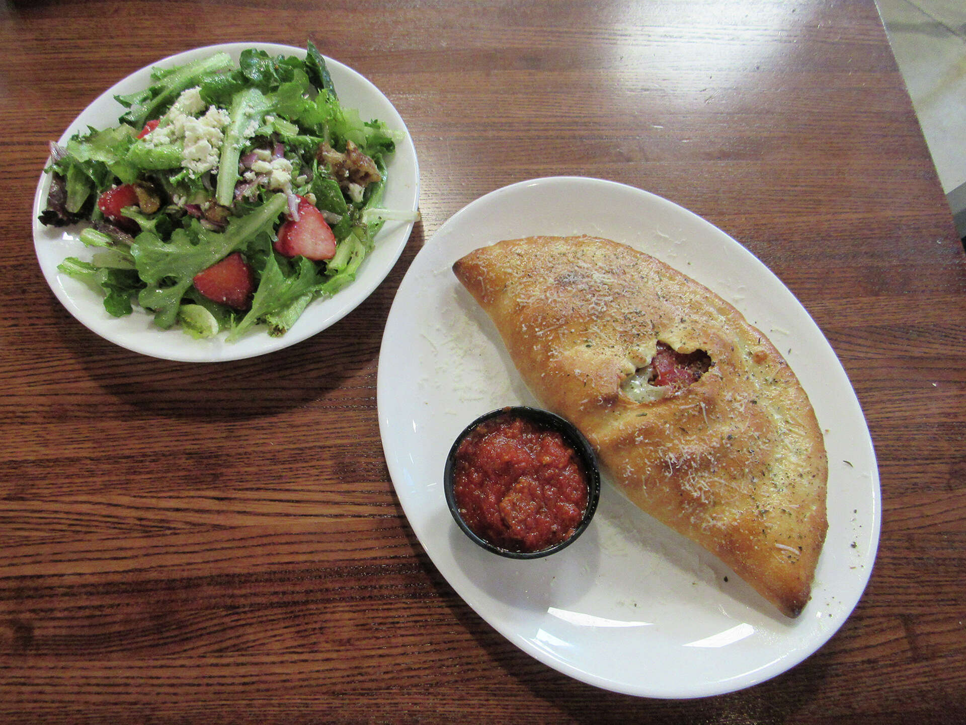 Sauce on the Side serves creative calzones in Edwardsville