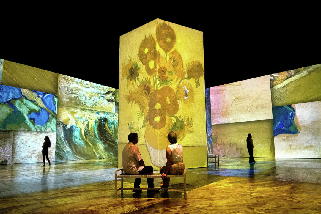 Peek inside the immersive Van Gogh, Monet exhibit in Hartford