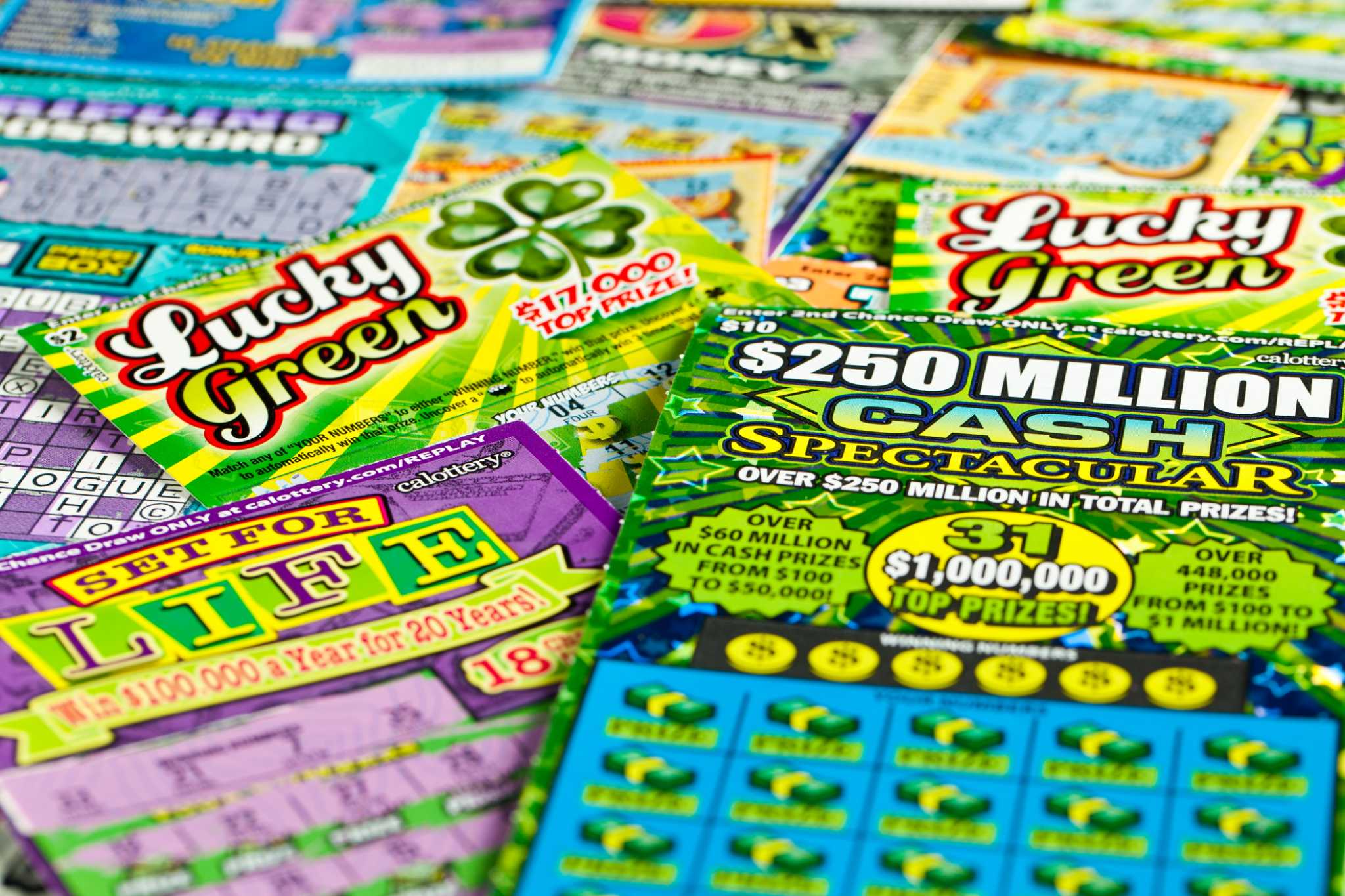 California Lottery names winners of $10 million and $1.2 million prize