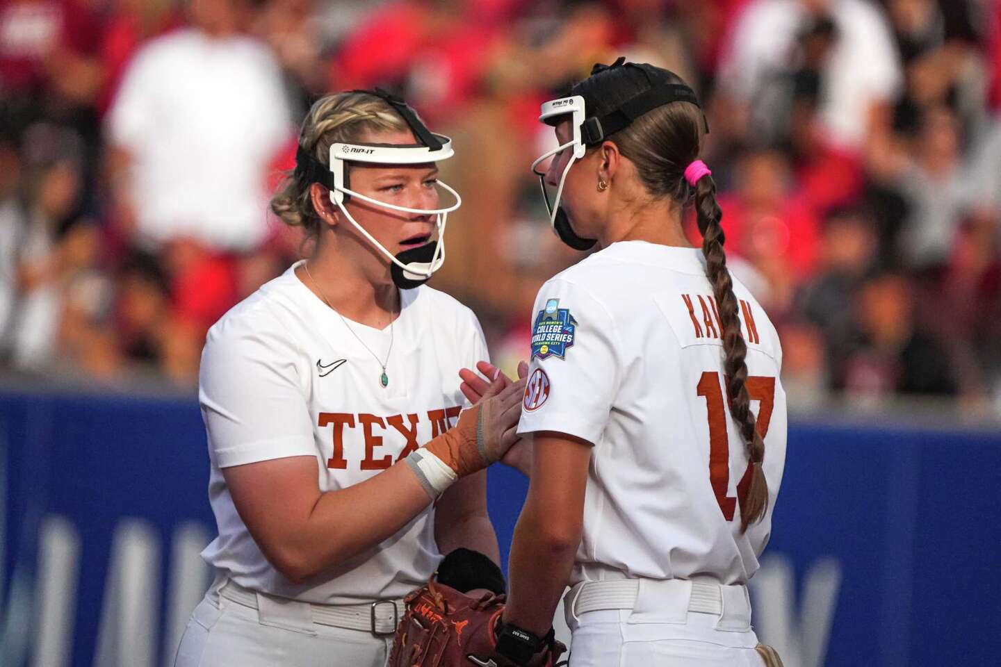 Texas softball WCWS title celebration Saturday set for McCombs Field