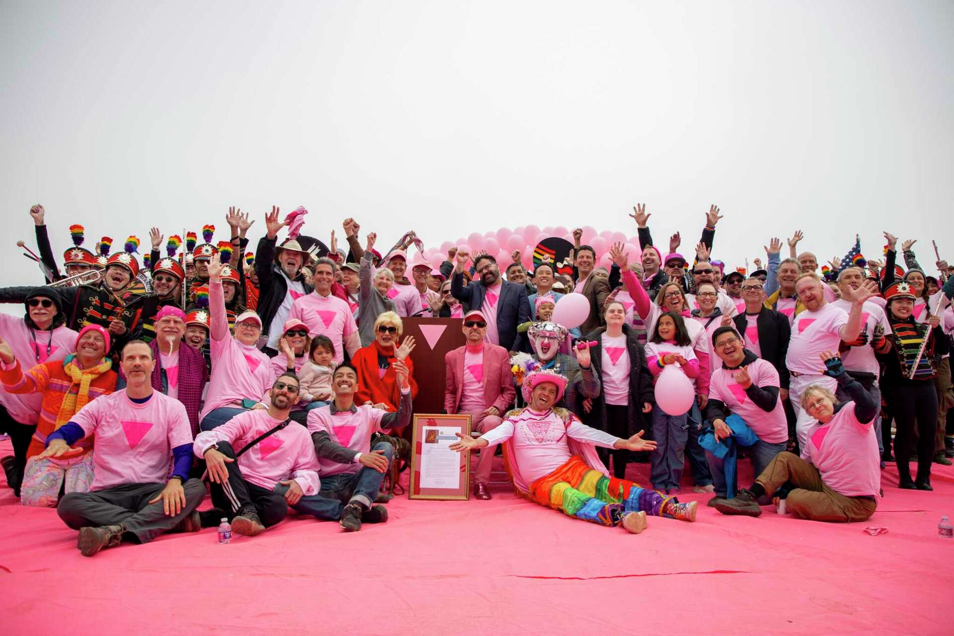 Pink Triangle towers over SF as beacon of hope in face of intolerance