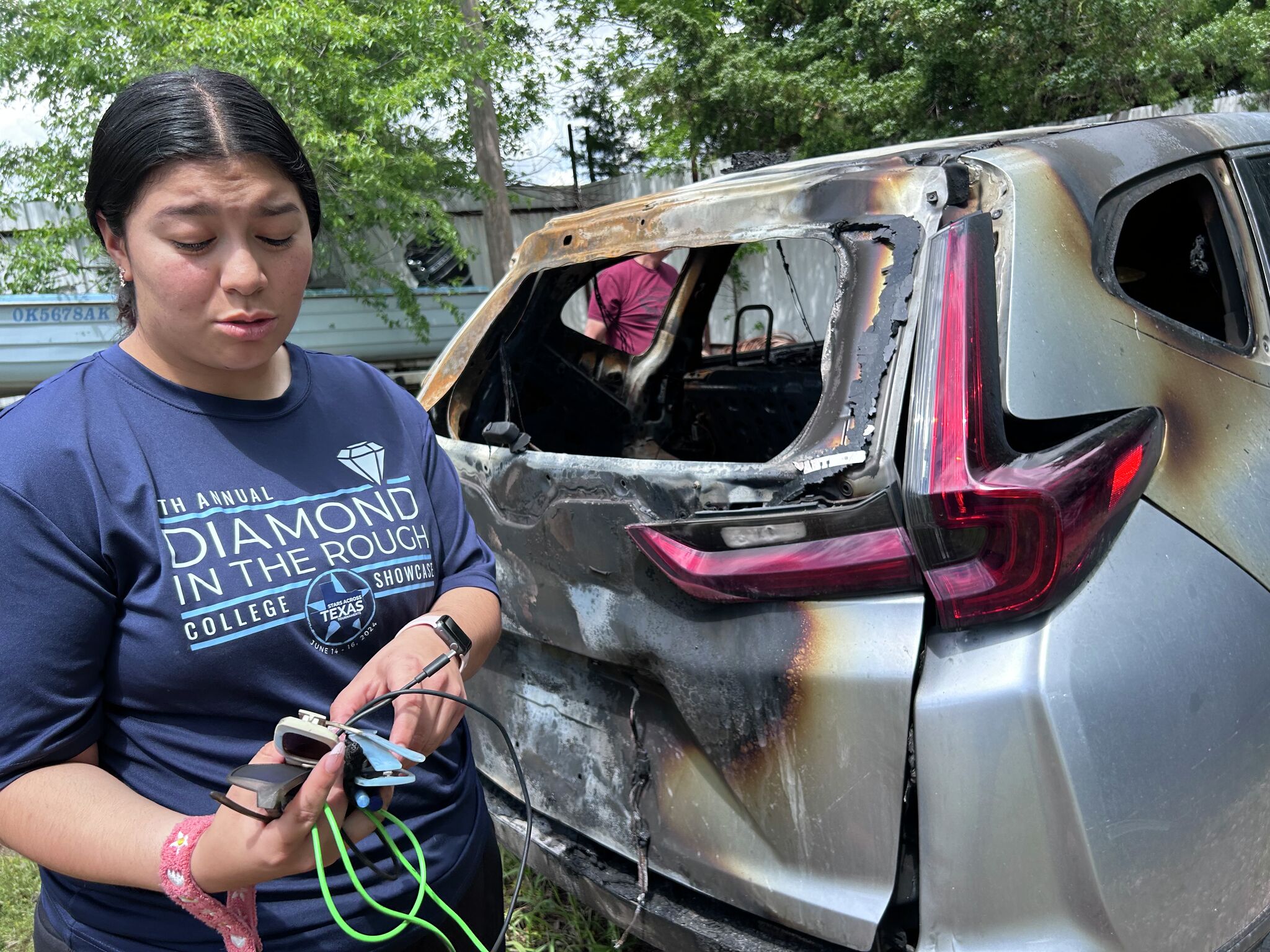 United South grad Serena Sanchez loses car, softball gear in dorm fire