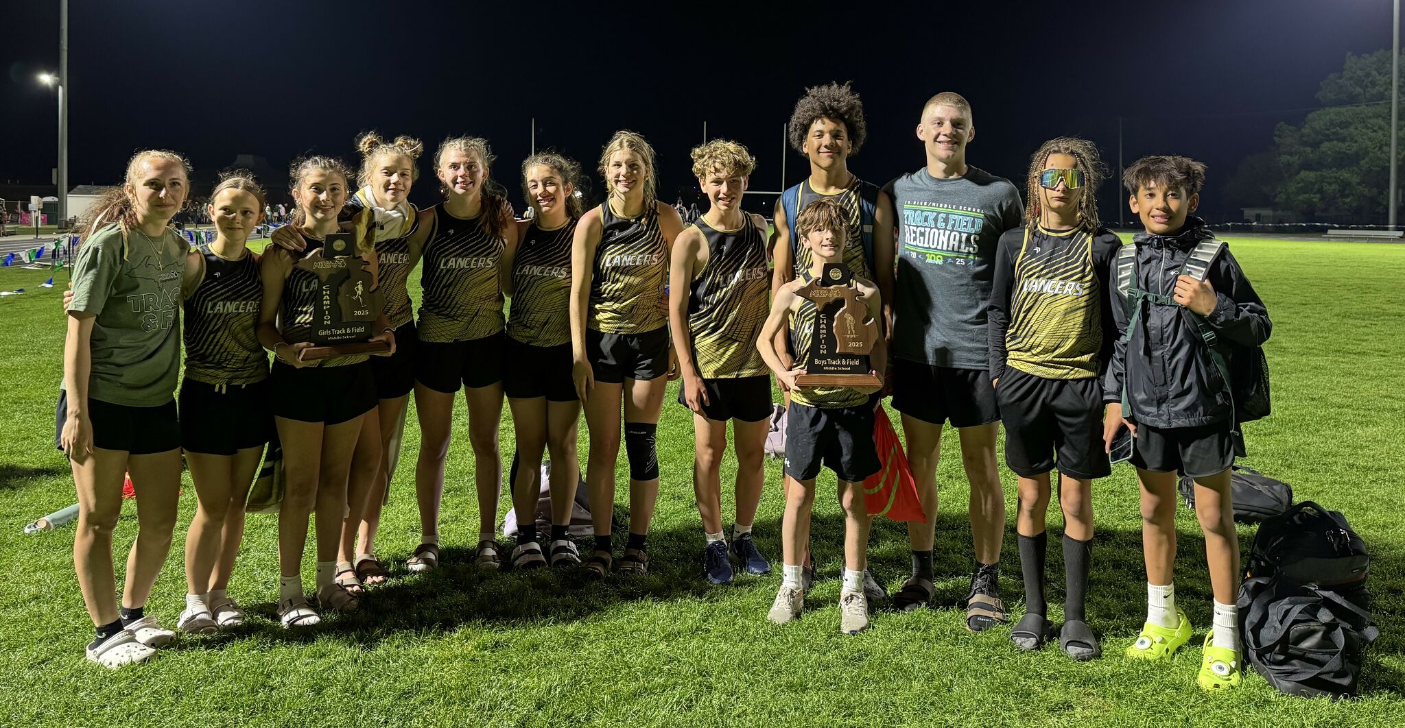Creek athletes set records, earn regional medals