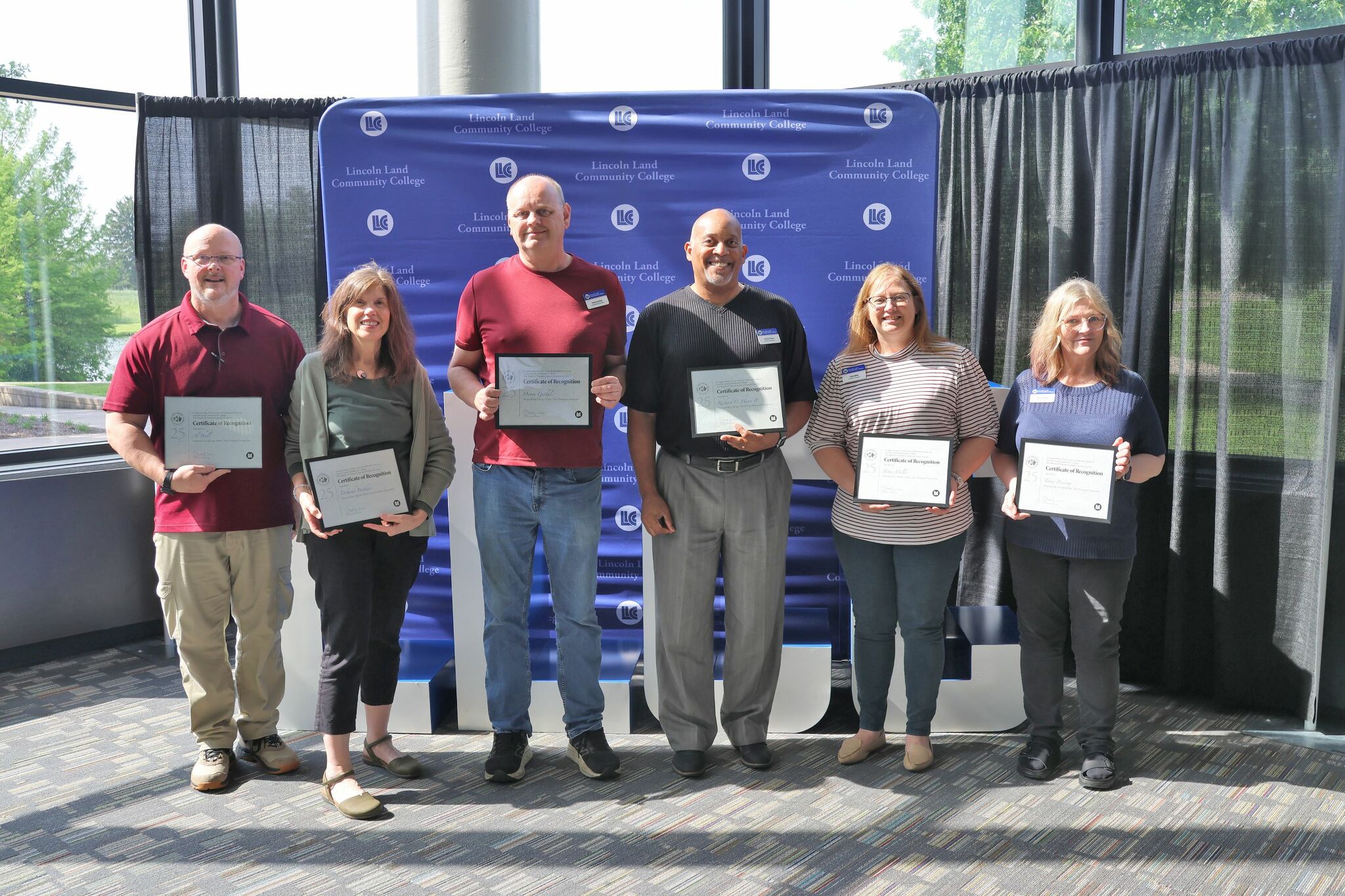 LLCC honors service award recipients