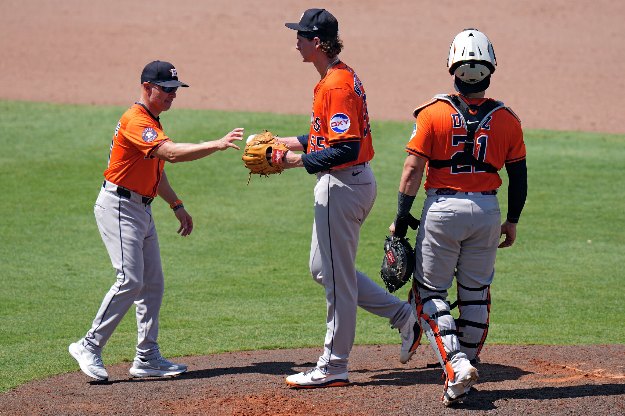 'Very difficult decision': Astros manager talks Forrest Whitley DFA