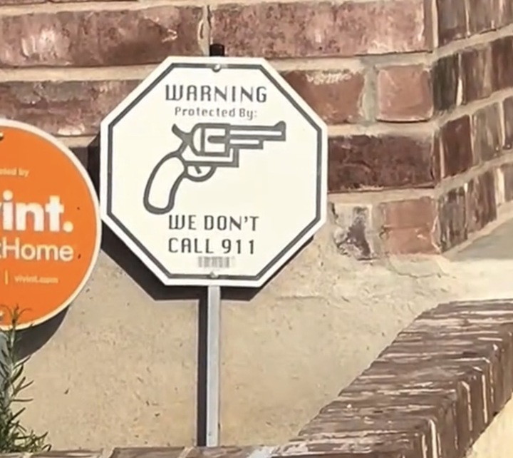 'We don't call 911' signs in Texas spark global reactions
